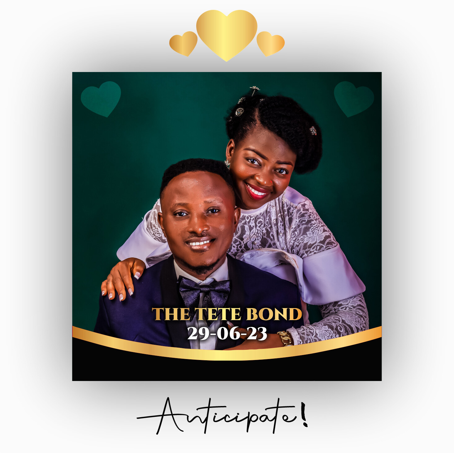 Adeoye Oyedele - wedding artwork.