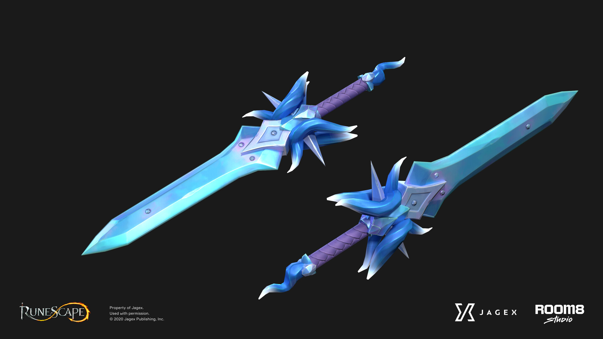 Room 8 Studio - Portfolio - RuneScape weapons set