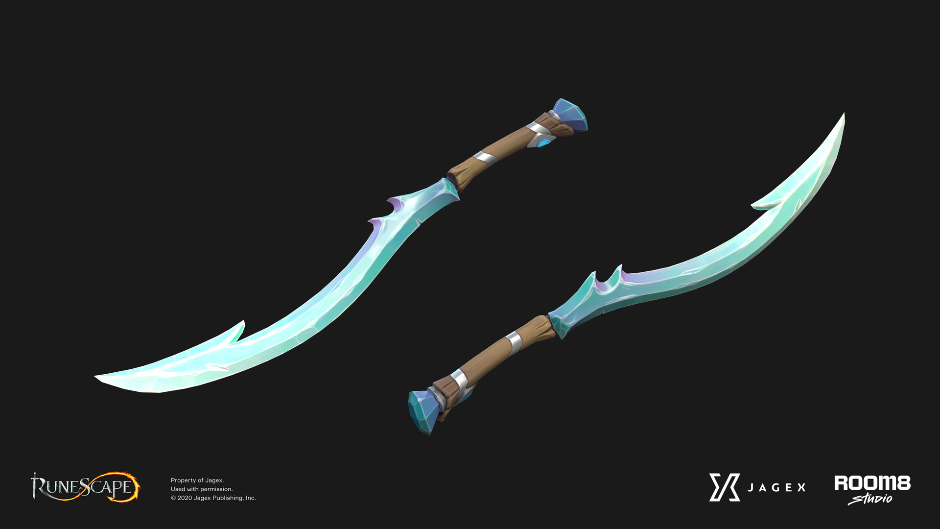 Room 8 Studio - Portfolio - RuneScape weapons set