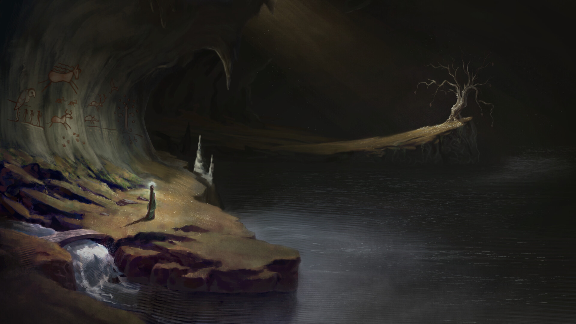 ArtStation - Cavern Tree