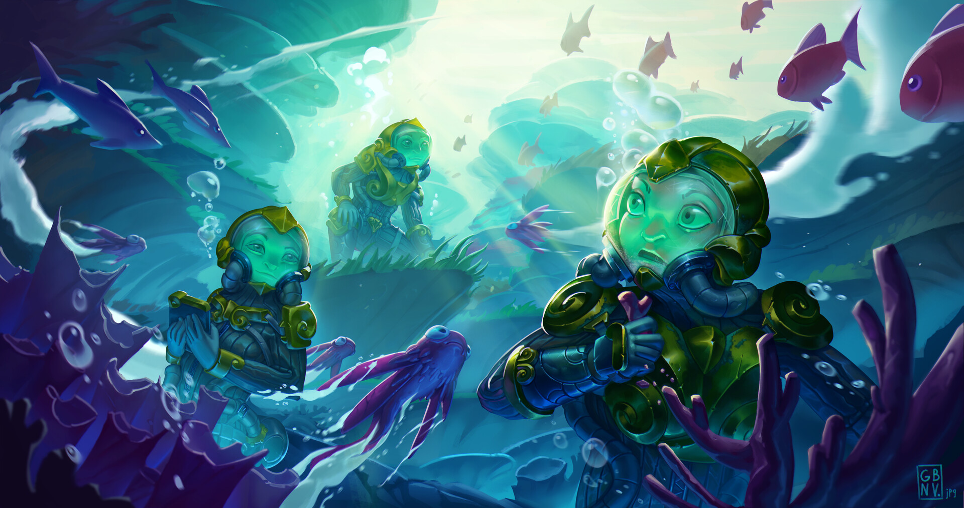 ArtStation - Aquanauts