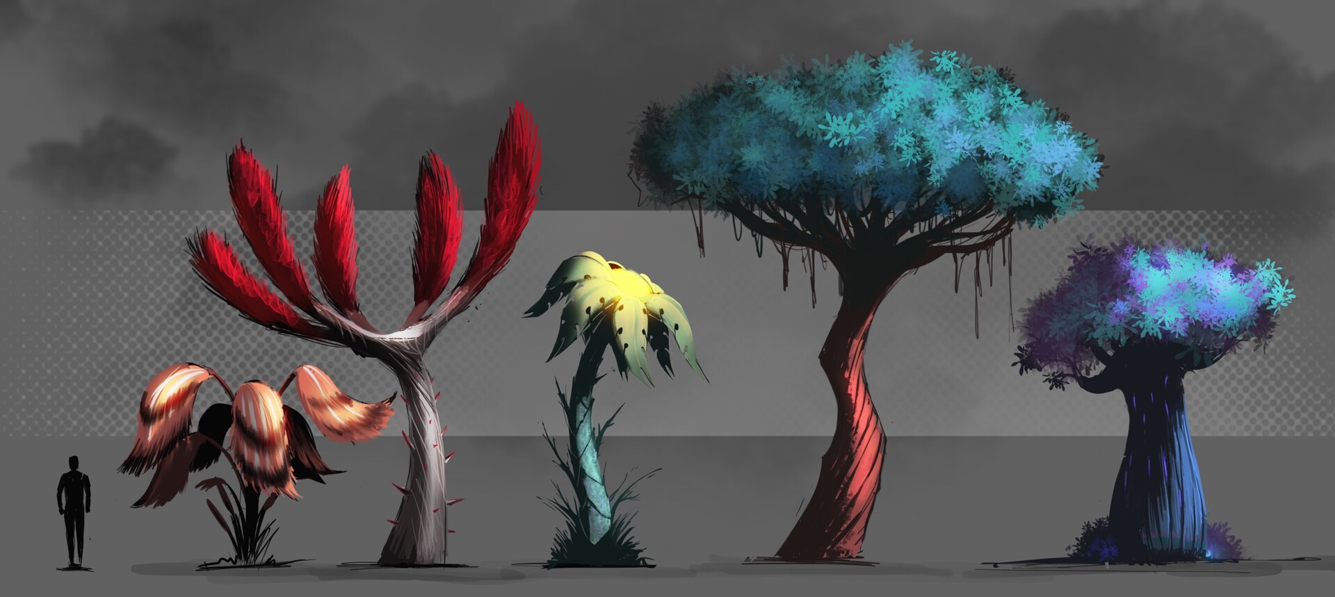 ArtStation - Flora concept