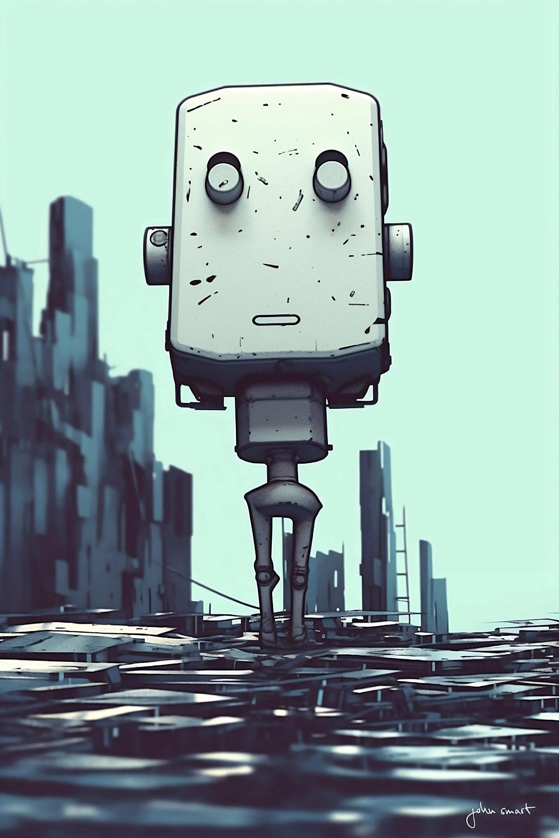 ArtStation - digital ist besser by john smart 2023