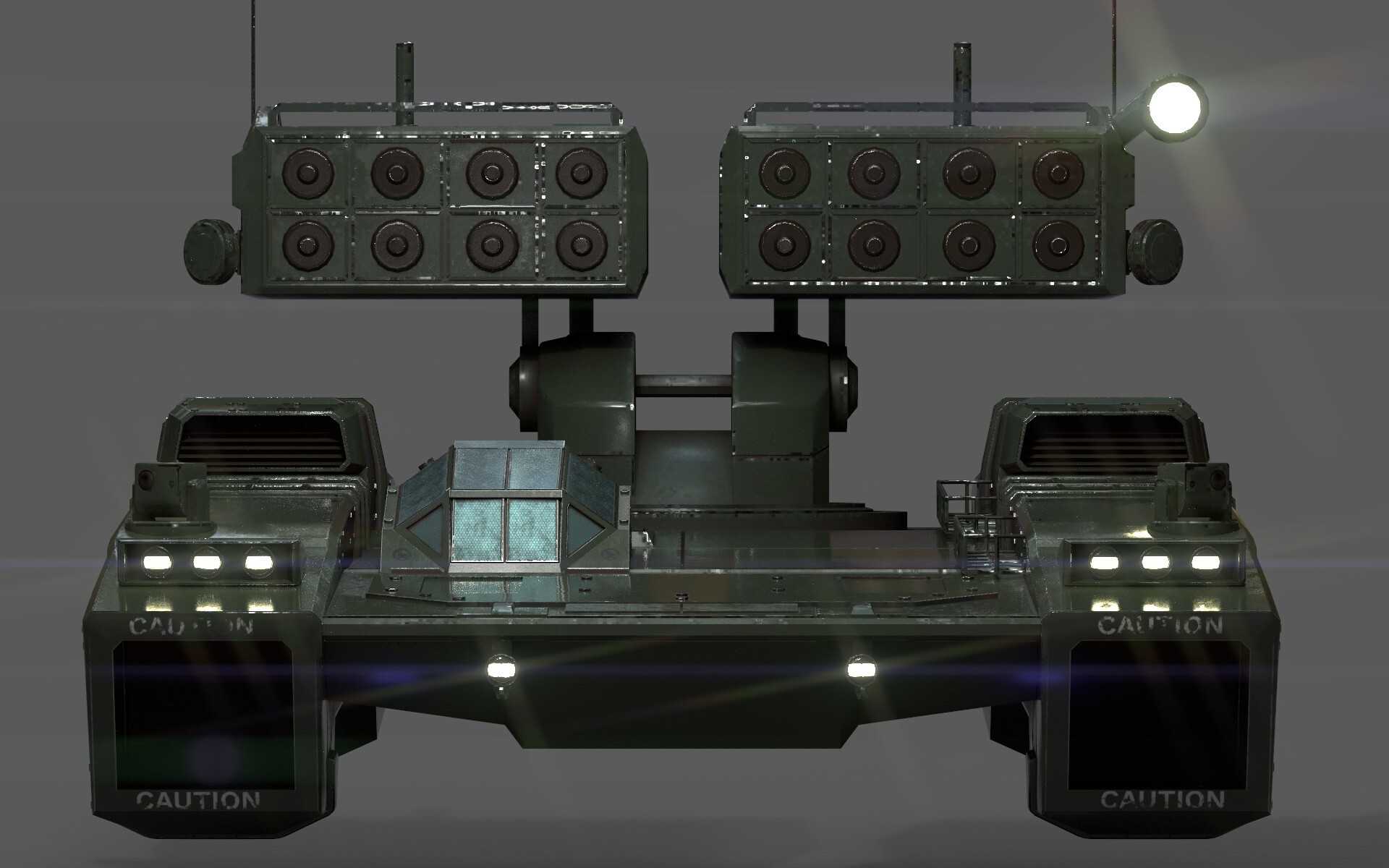 Jordan-lee Howen - Hover MLRS (Tiberian Sun Fan art)