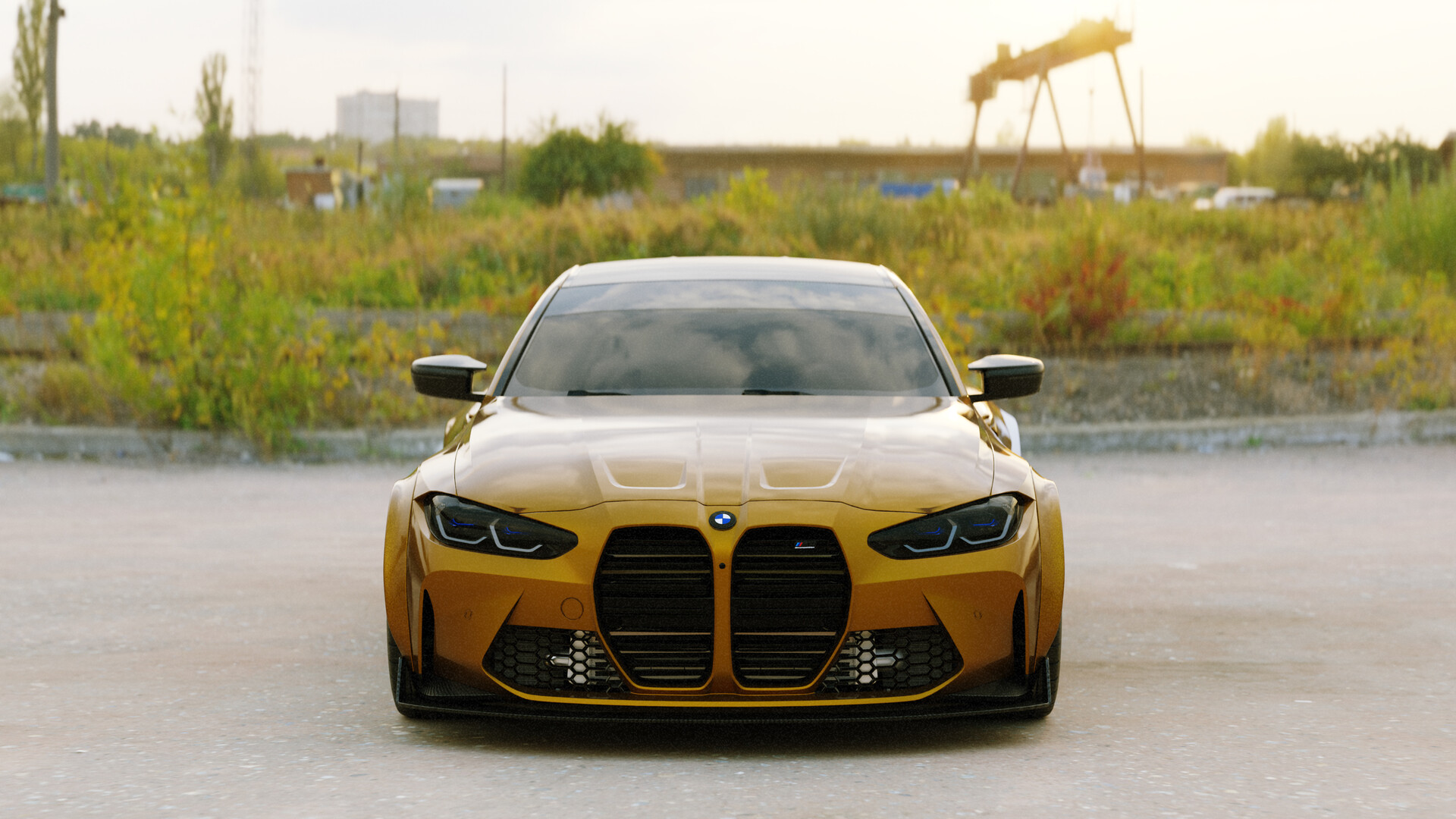 ArtStation - BMW M4 Widebody