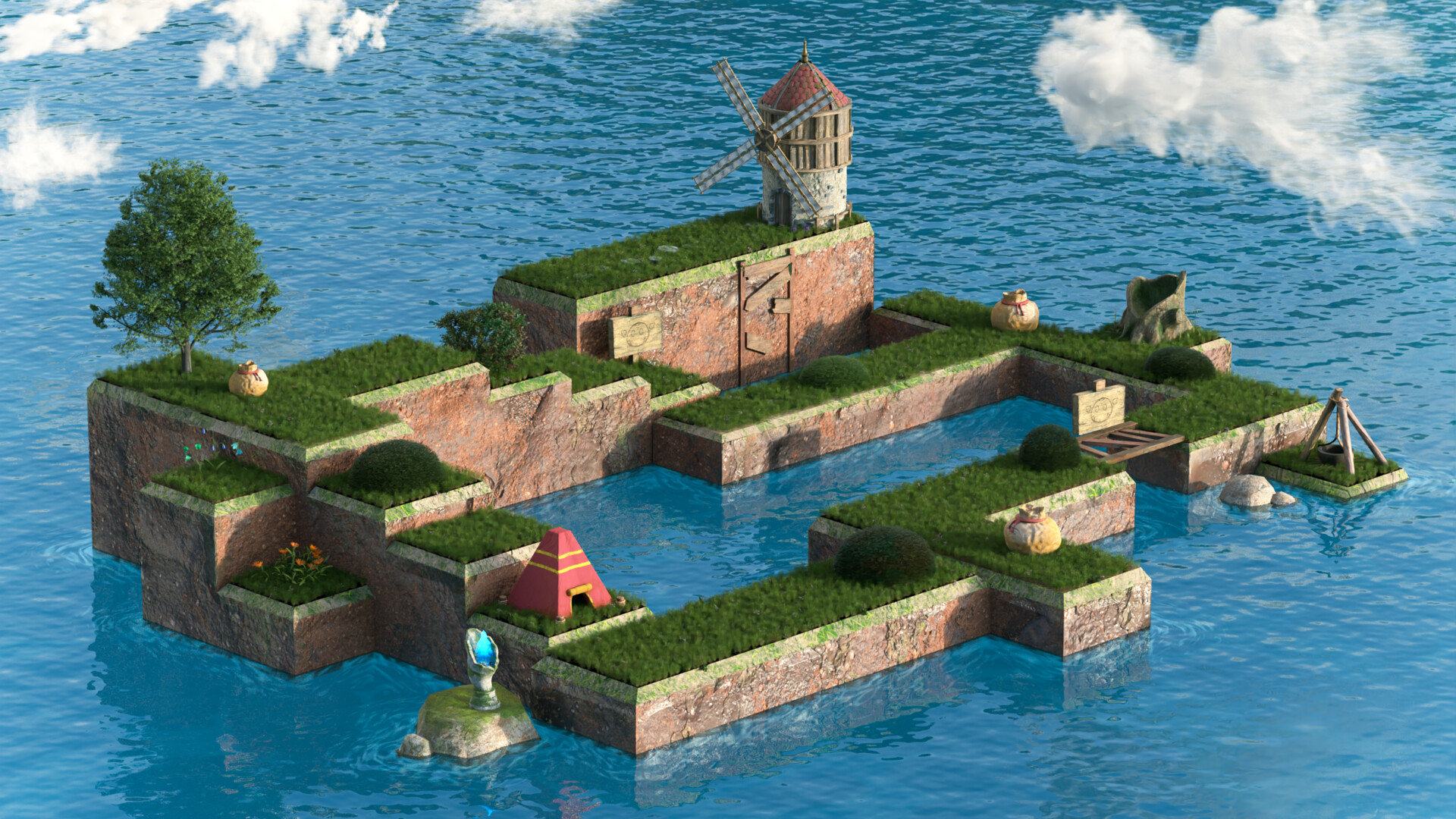 ArtStation - Isometric fanart