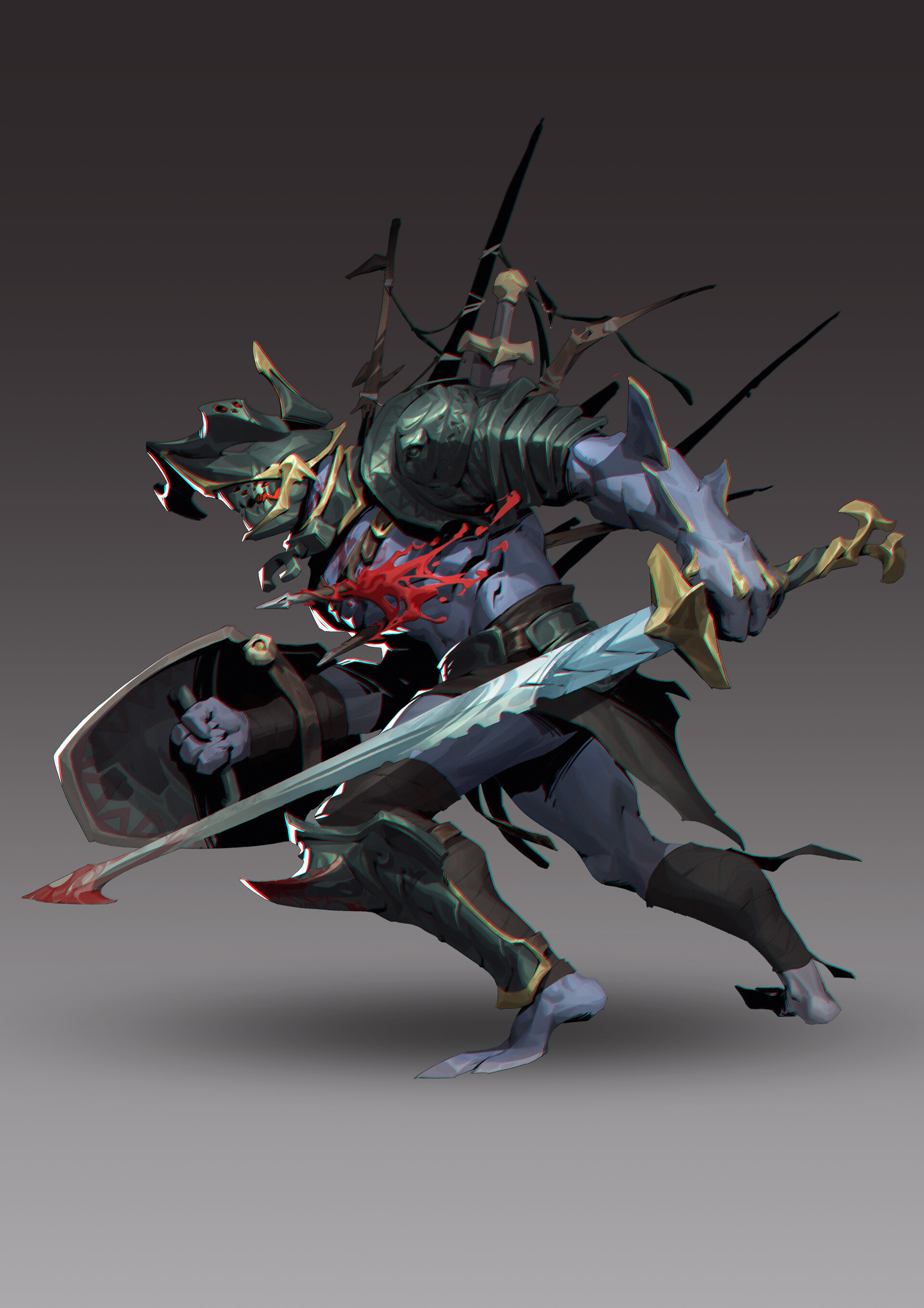 ArtStation - Shark Gladiator