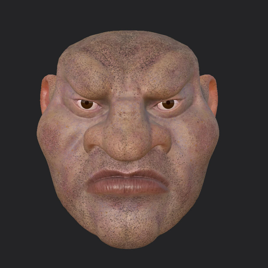 ArtStation - Siya head [skin texture purpose]