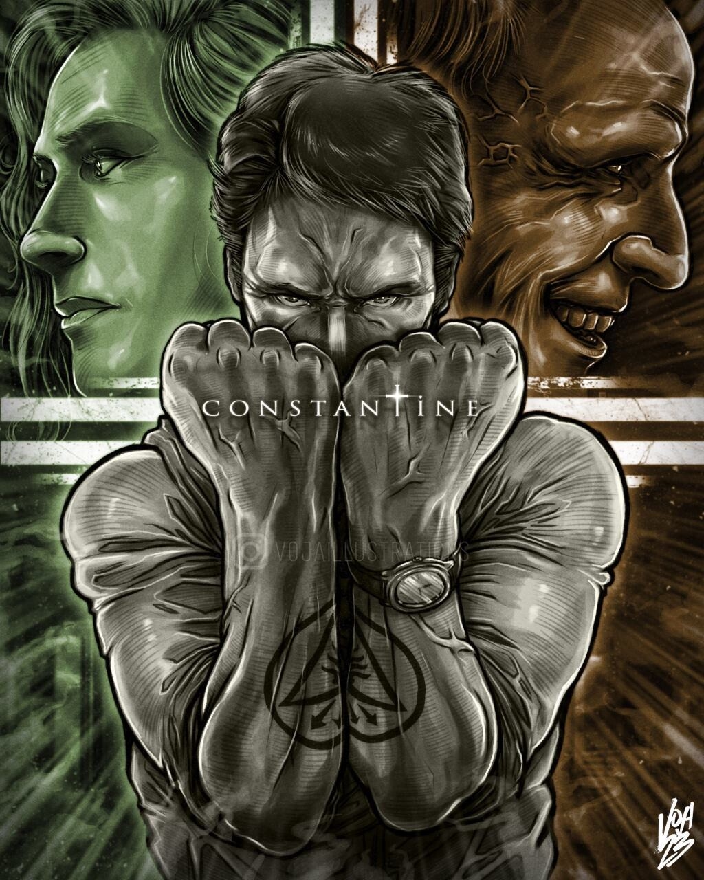 ArtStation - Visualizing the Occult: Constantine Fan Art
