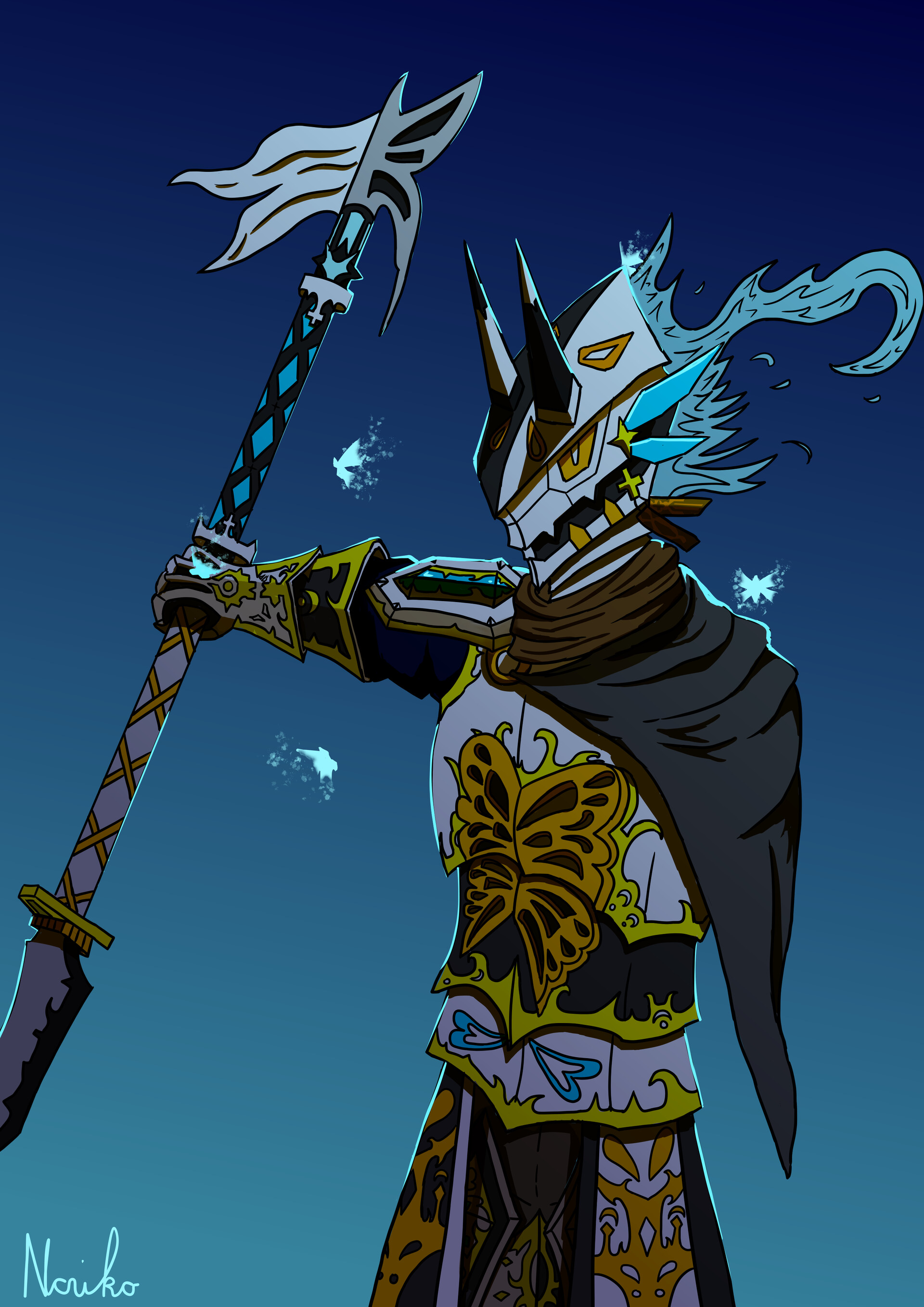 ArtStation - Butterfly knight