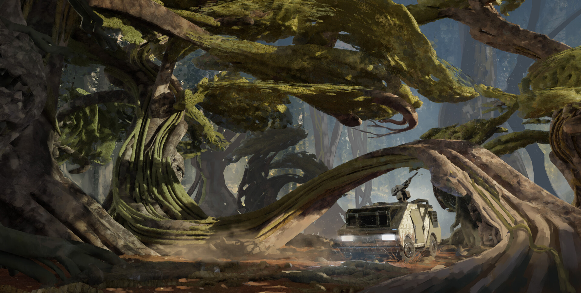 ArtStation - Vehicle Concept