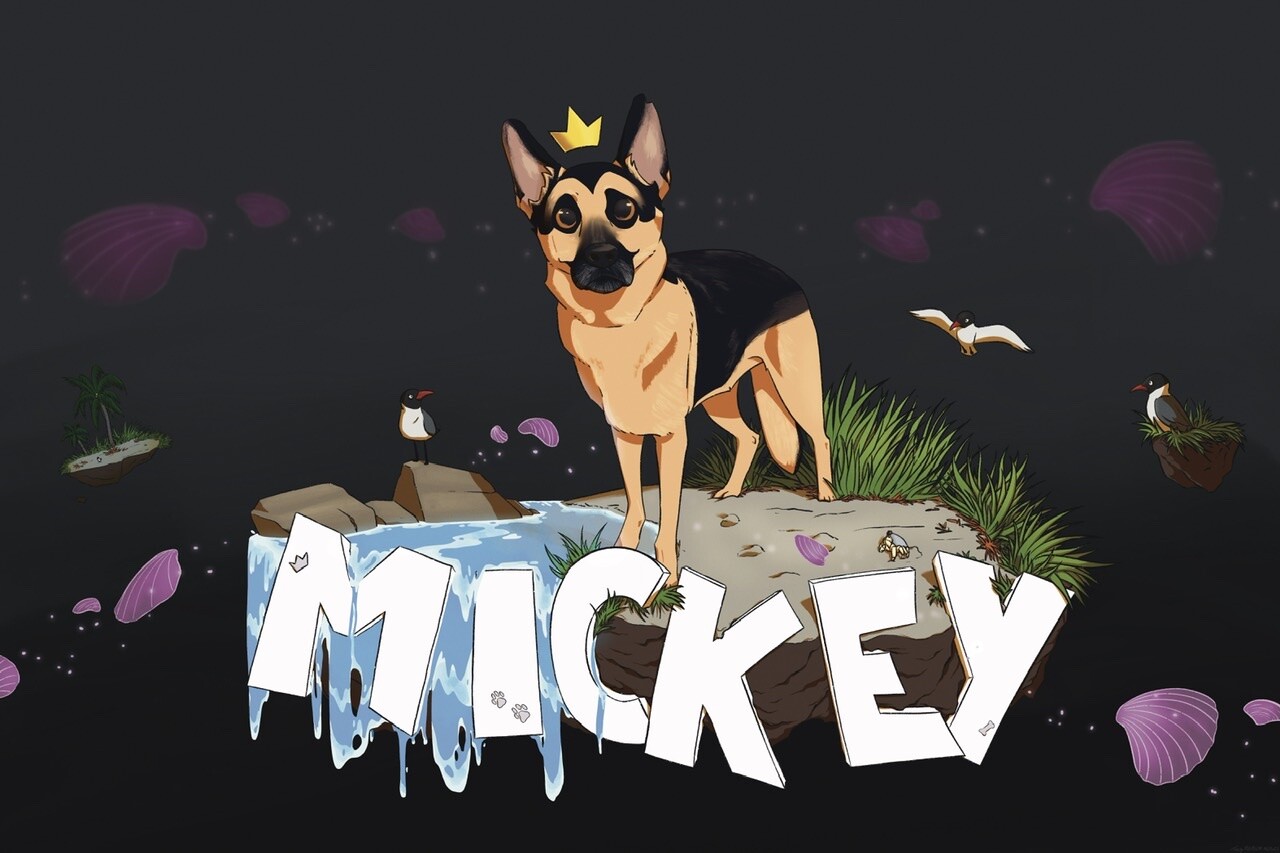 ArtStation - Mickey, the dog