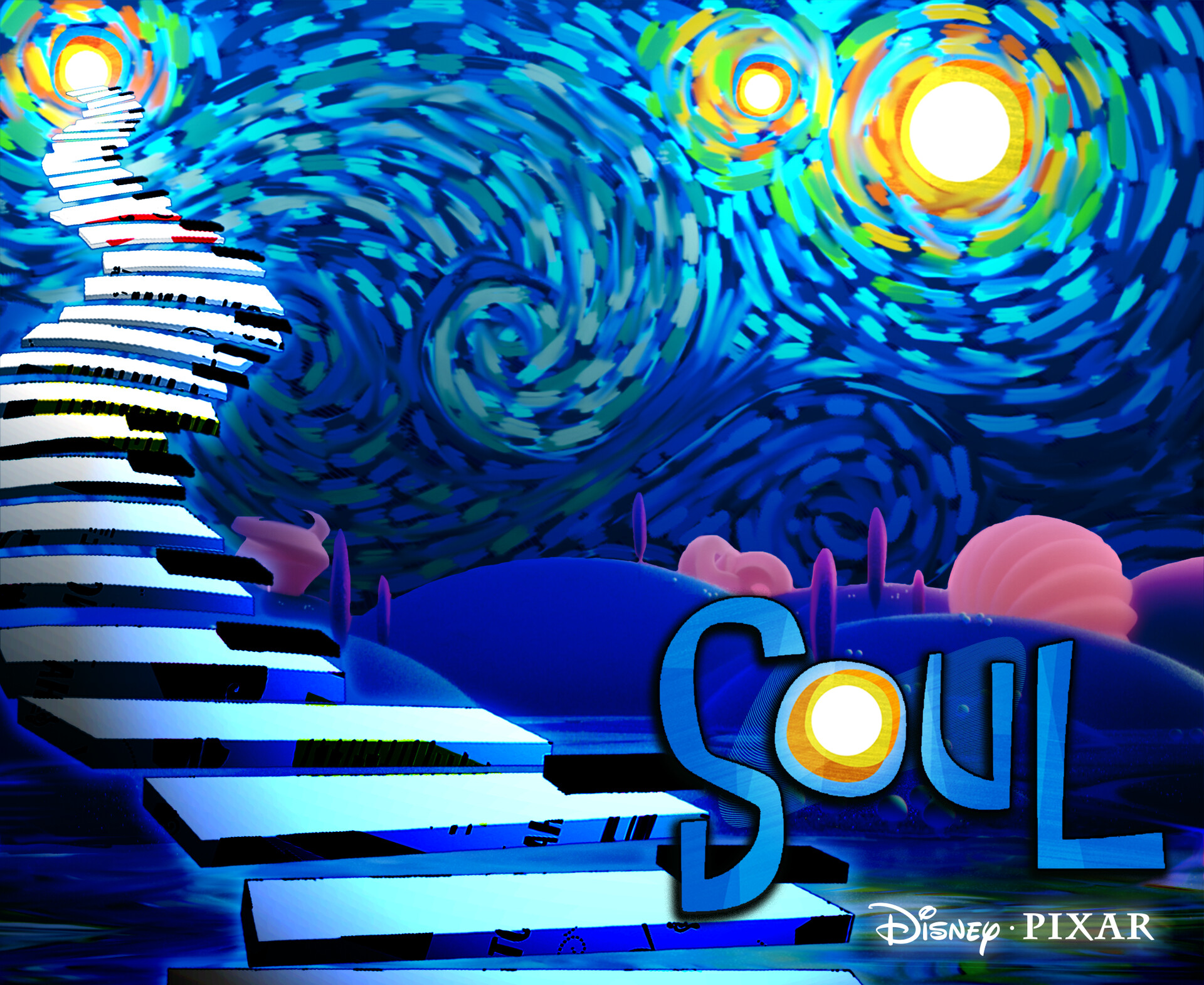 ArtStation - DISNEY PIXAR SOUL COVER