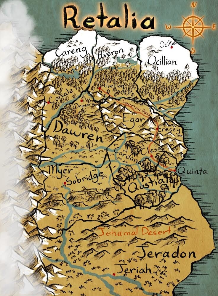 ArtStation - Map Commission - Truth Behind the Crown