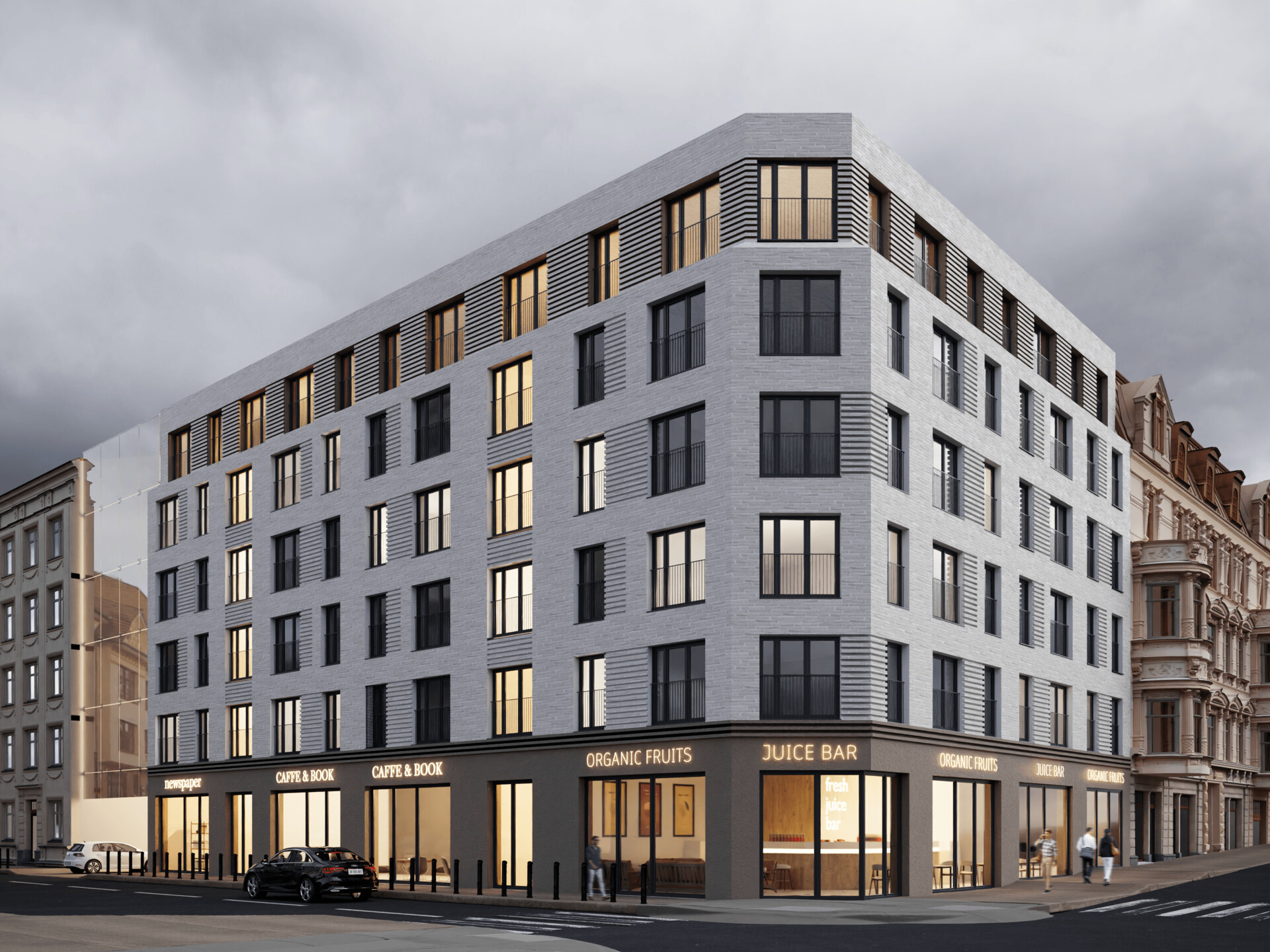 ArtStation - Modern Tenement House