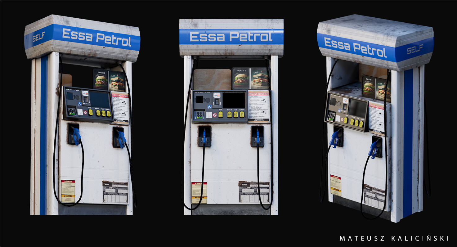 ArtStation - Fuel Dispenser