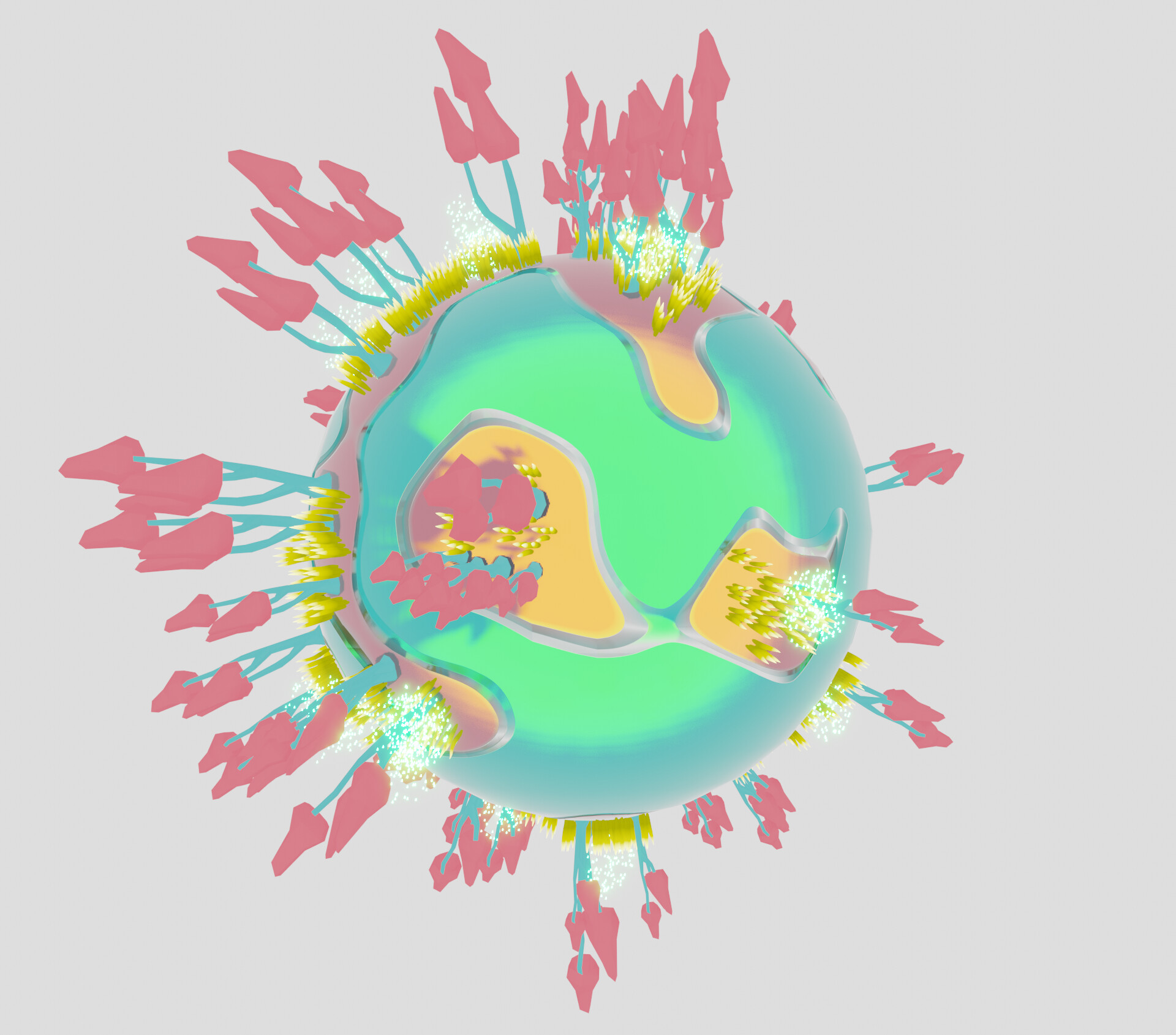 ArtStation - fun planet modeling