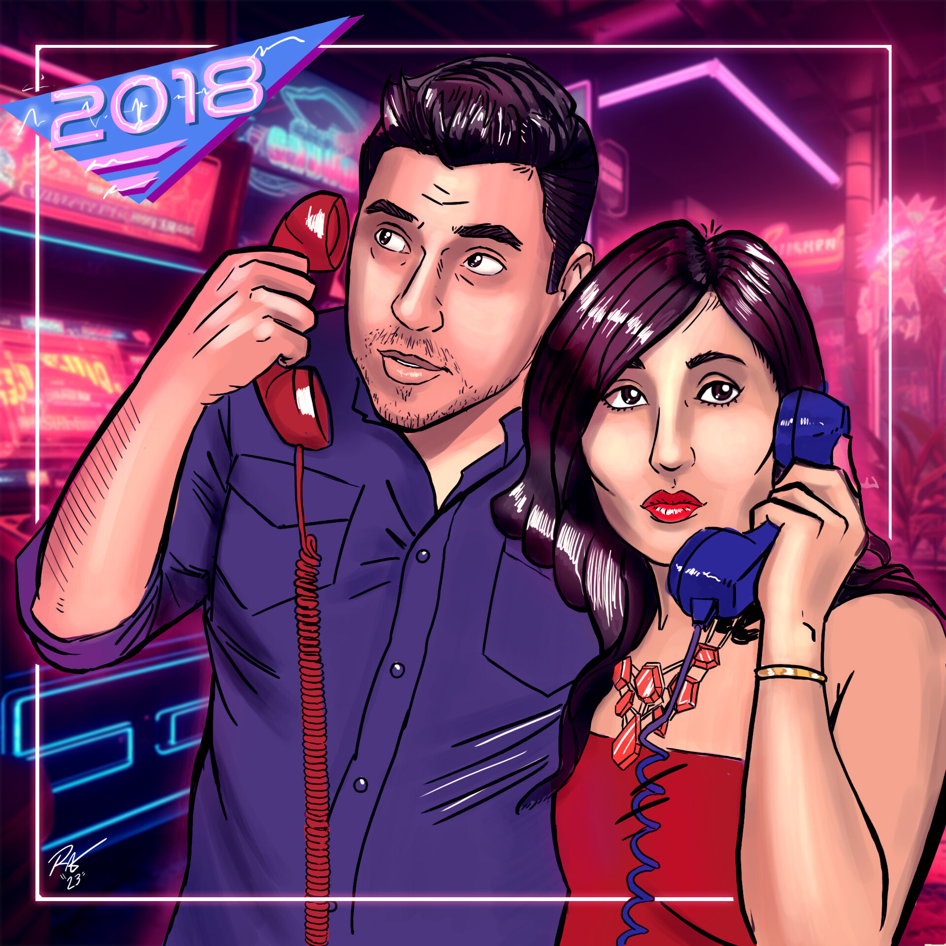 ArtStation - Retro Illustration