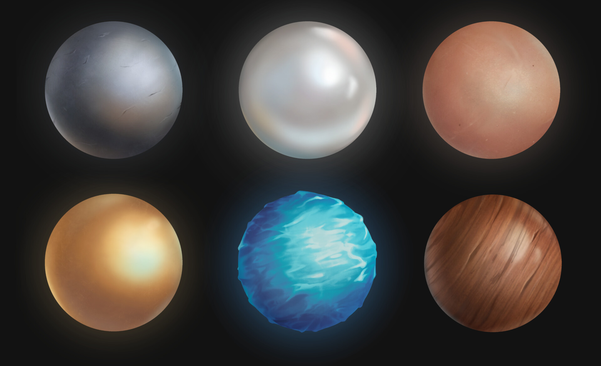 ArtStation - Material Study