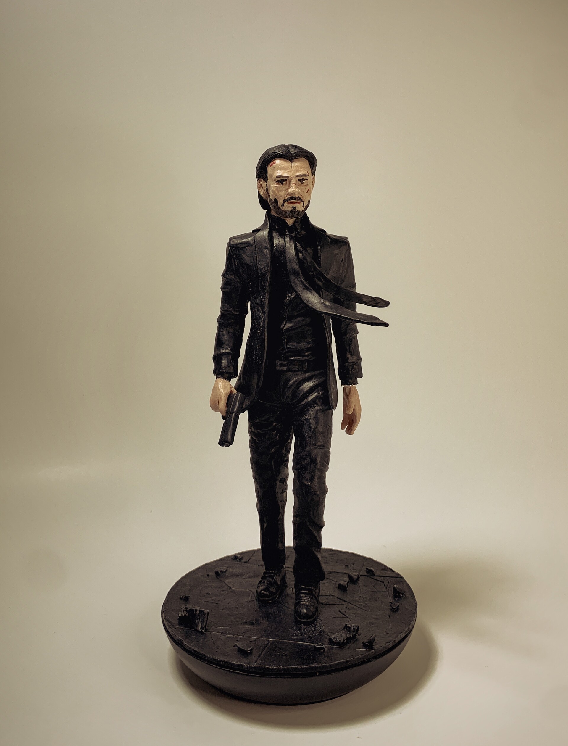 ArtStation - John Wick Sculpture