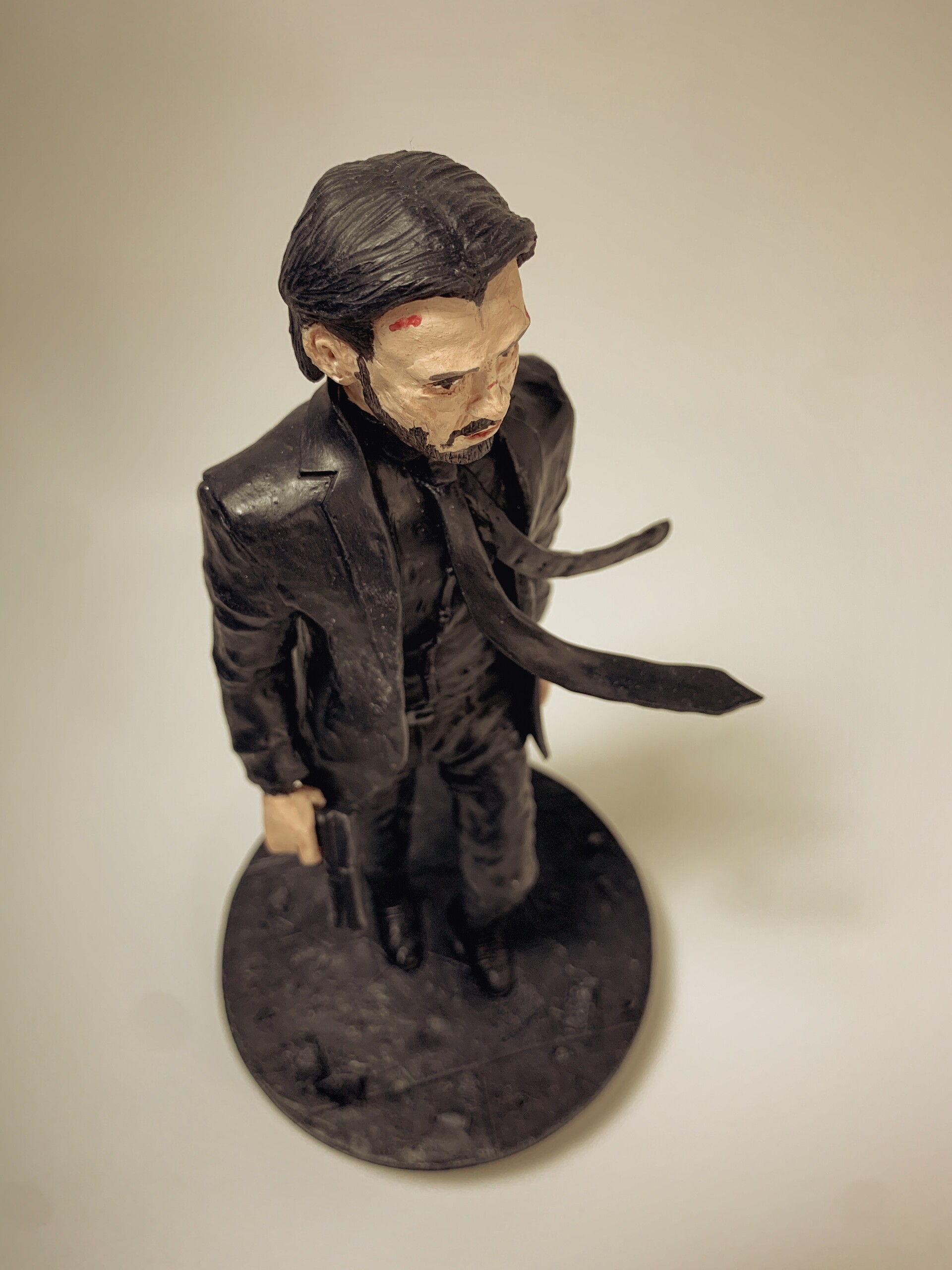 Rick Prokosch - John Wick Sculpture