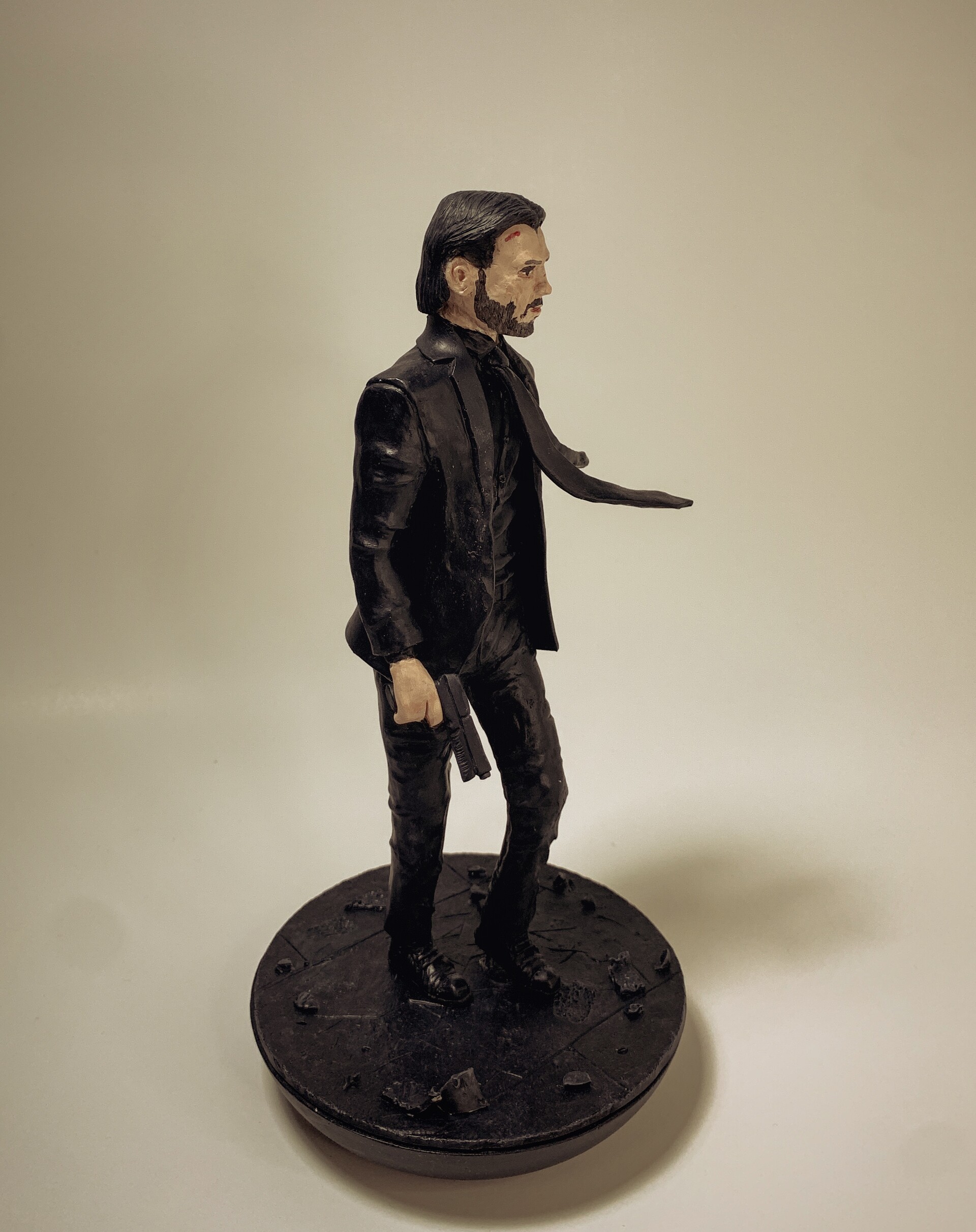 Rick Prokosch - John Wick Sculpture