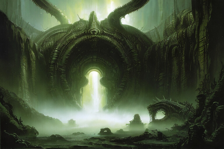 ArtStation - Hive Entrance