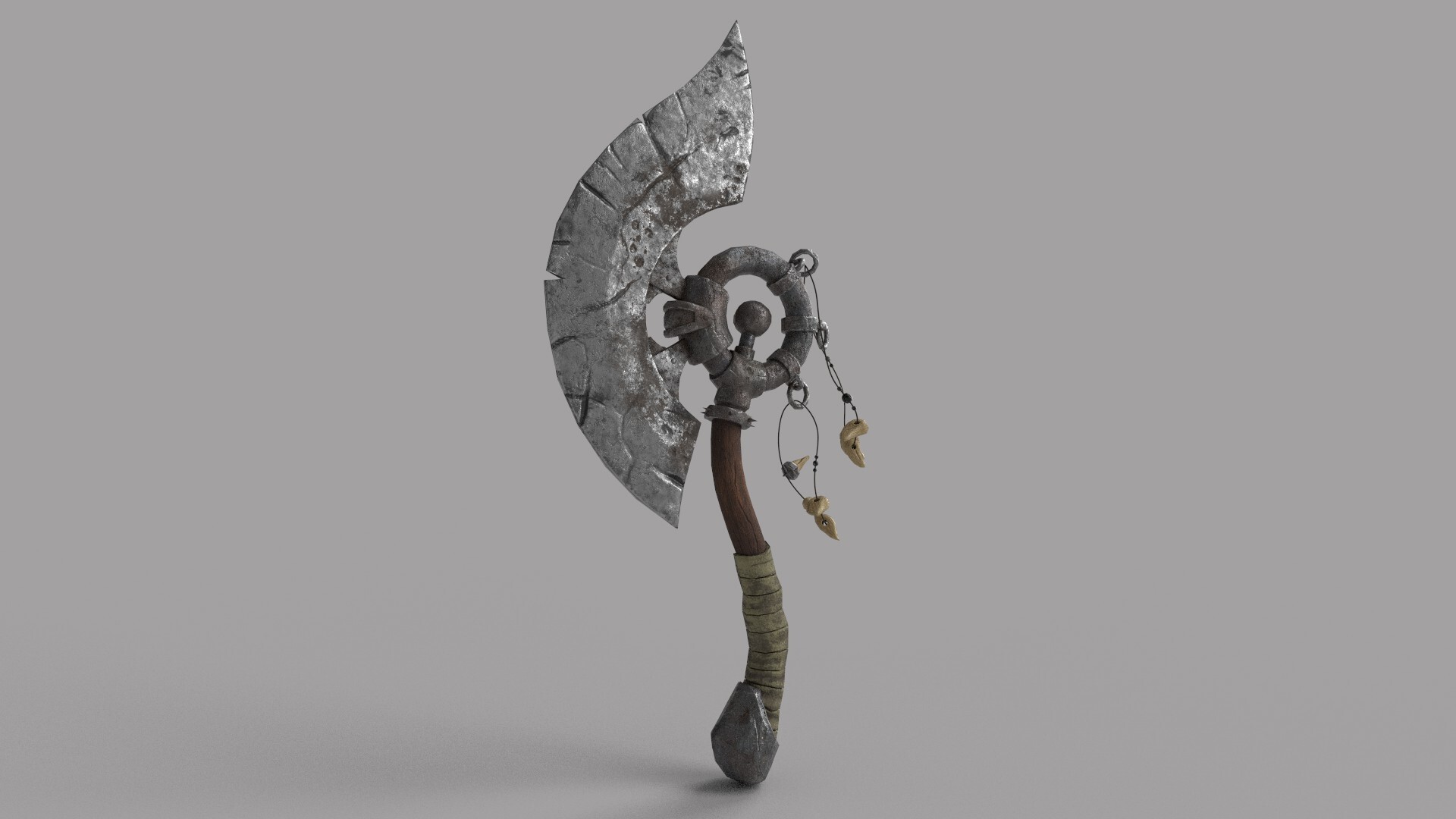 ArtStation - Worn out Steel Axe