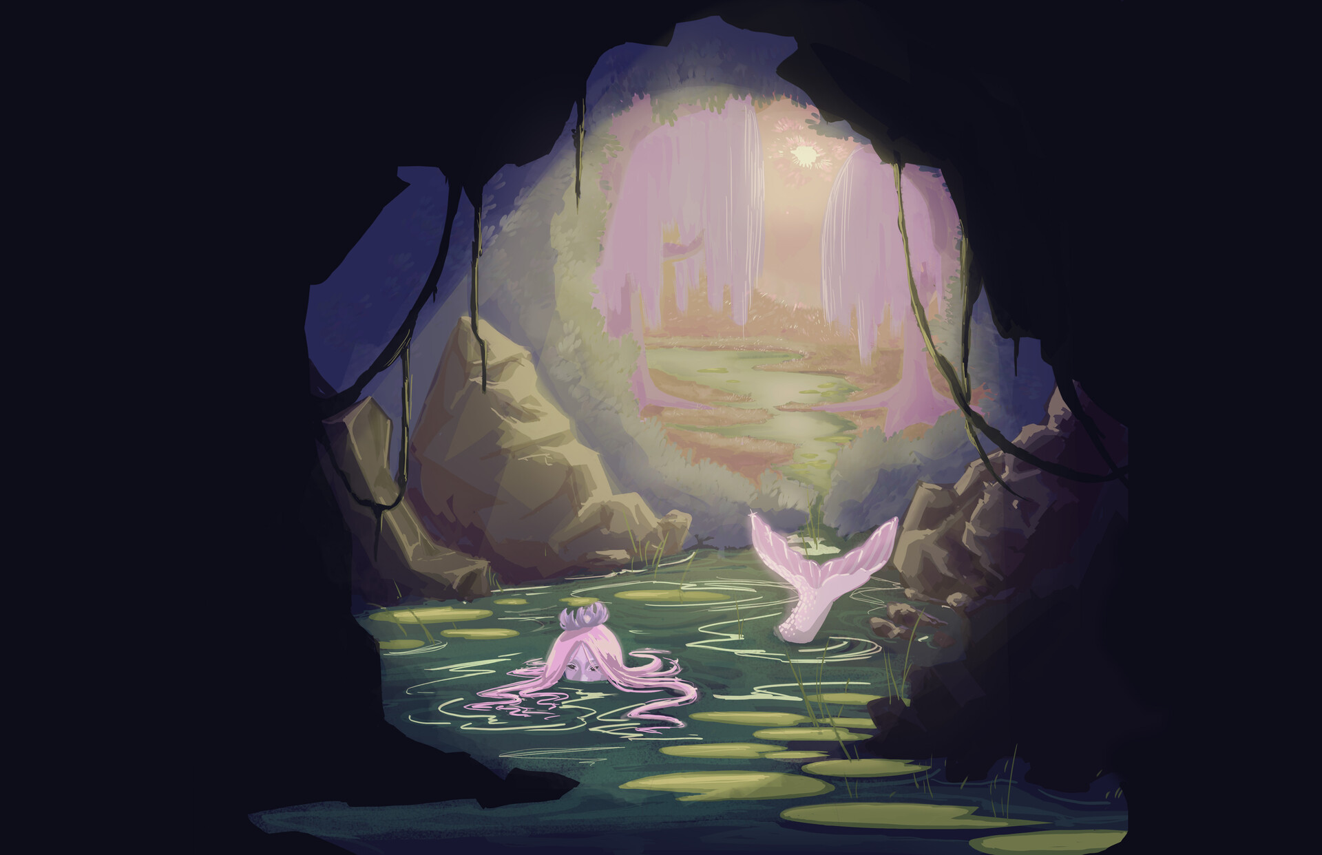 ArtStation - Mermaid Cove