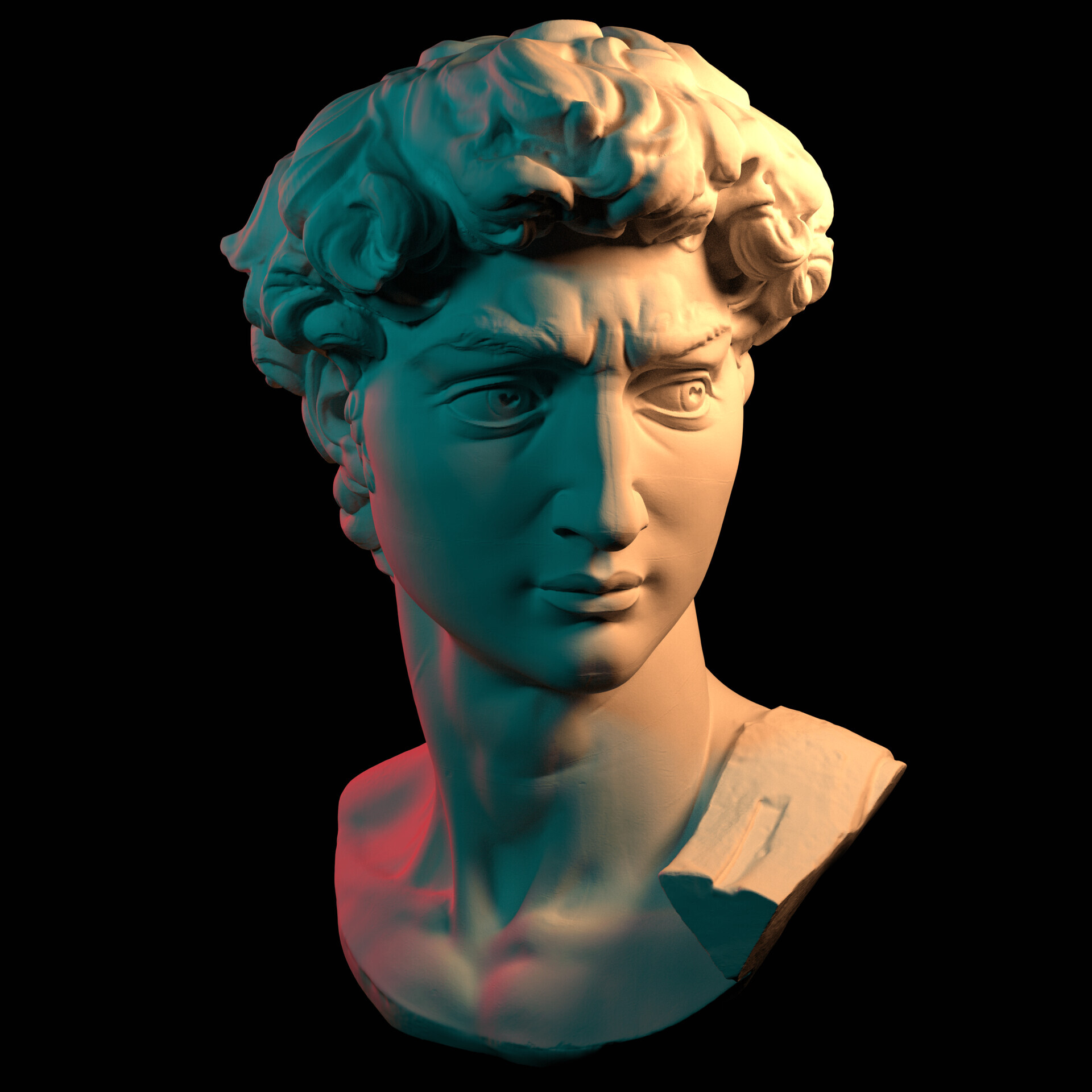 ArtStation - 3 point Lightning Maya