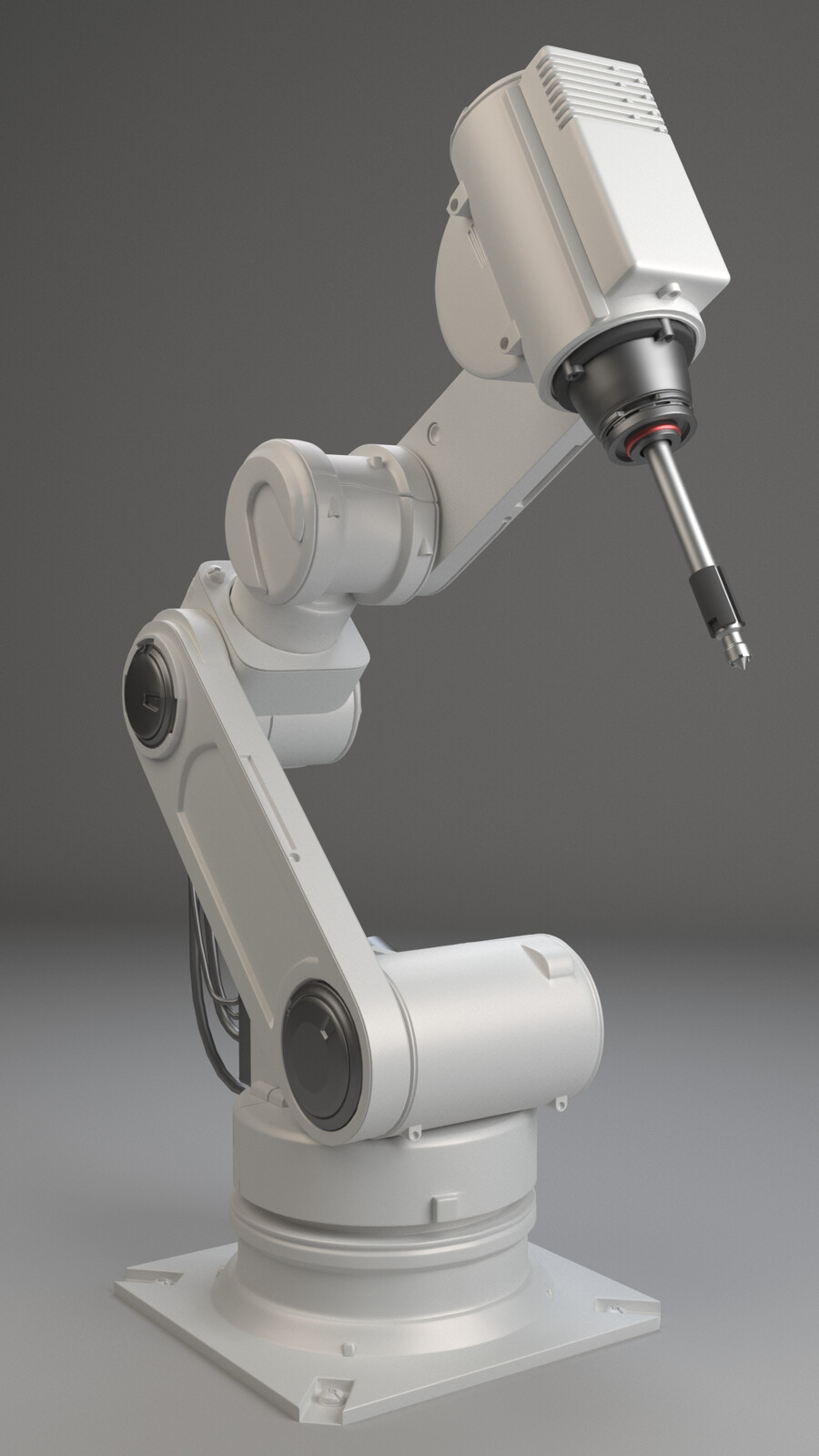 Mohamed Rifkhan Mohamed Rasook - Mechanical Arm - Hard surface modeling ...