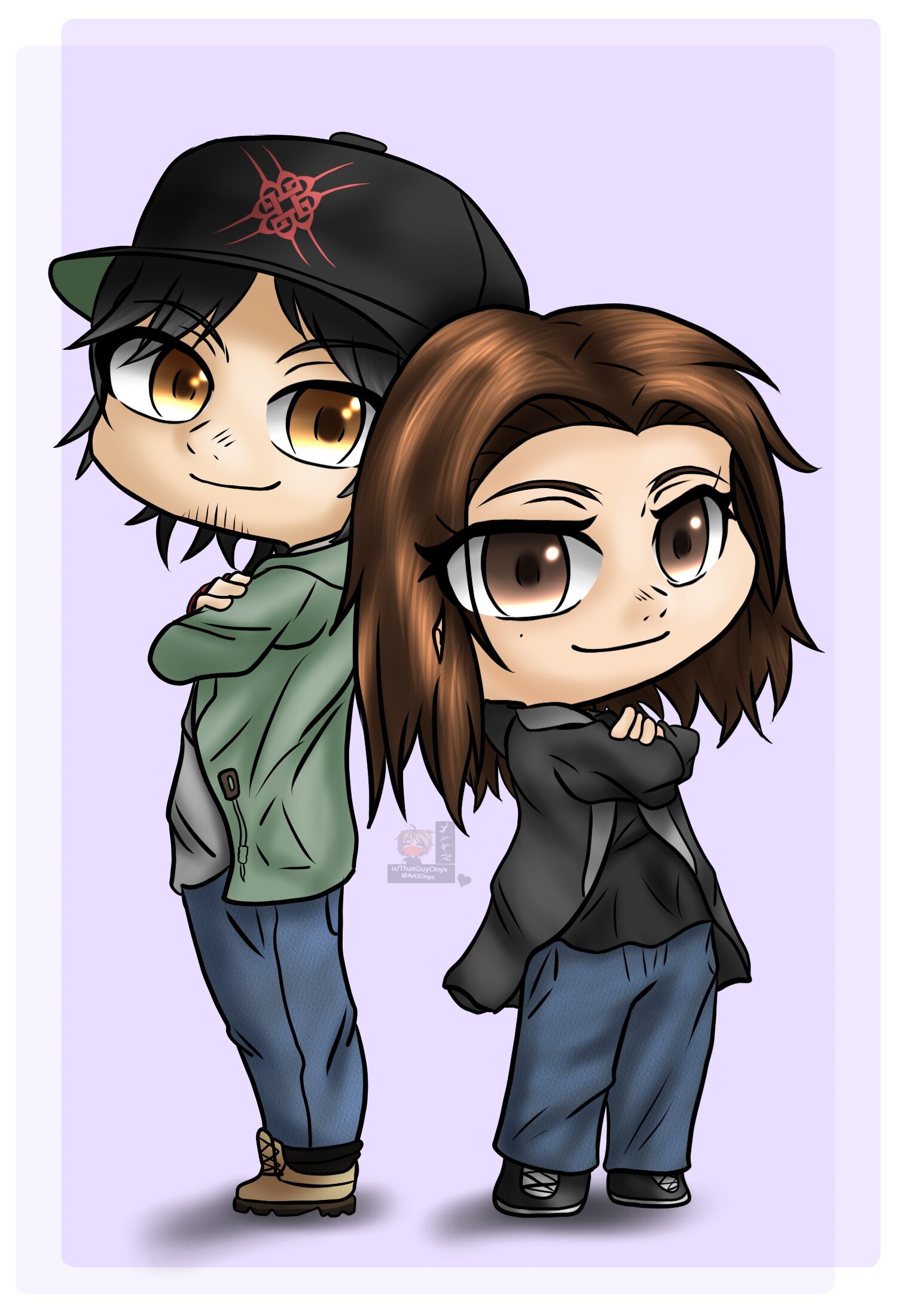 ArtStation - Two cheebs!