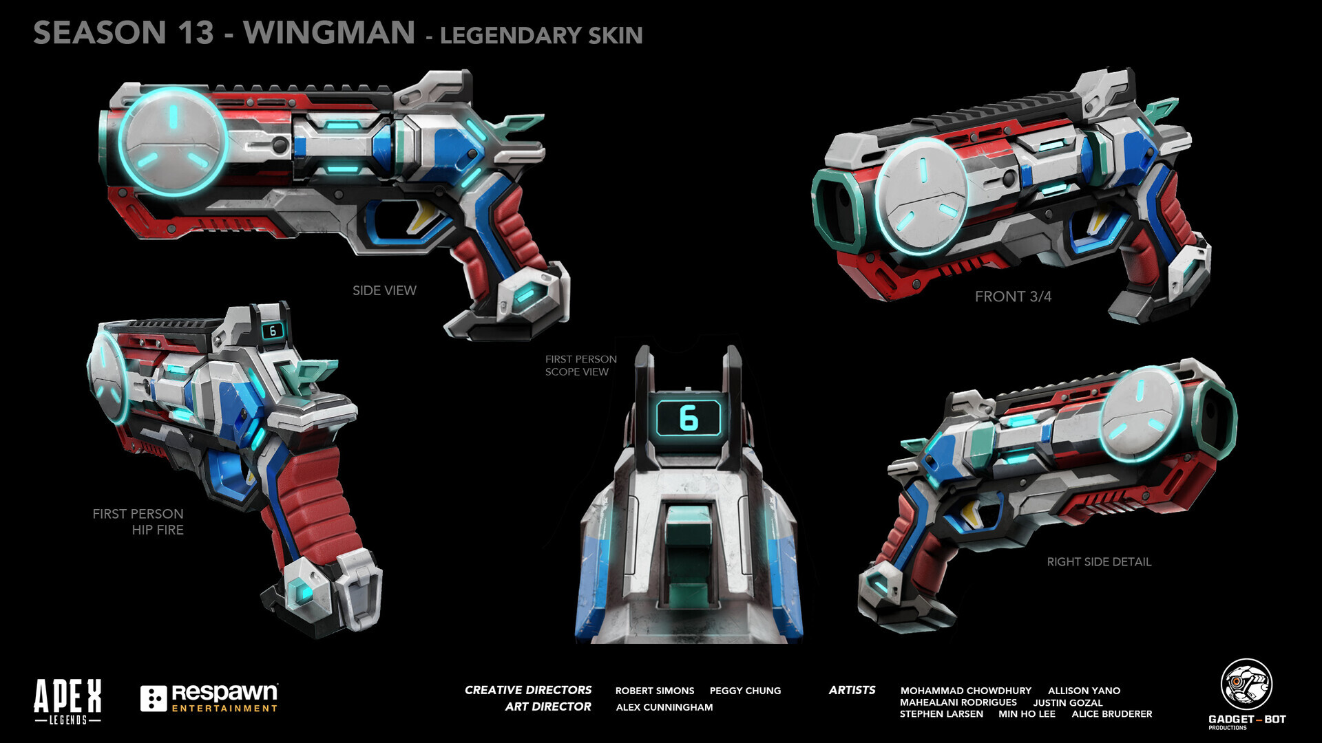 Allison T. Yano - Apex Legends // Wingman Legendary Skin