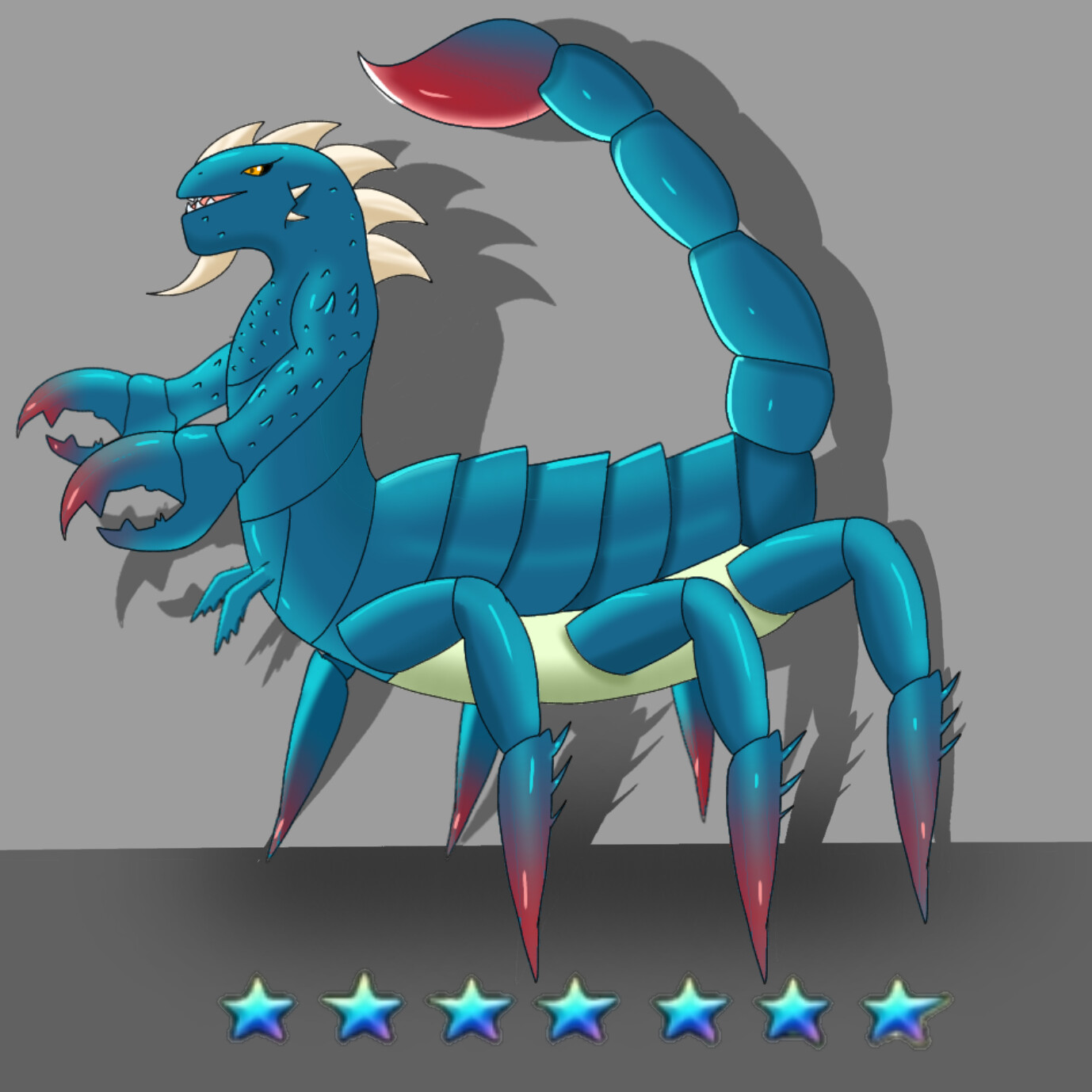 ArtStation - Azulacran, one of my monster design