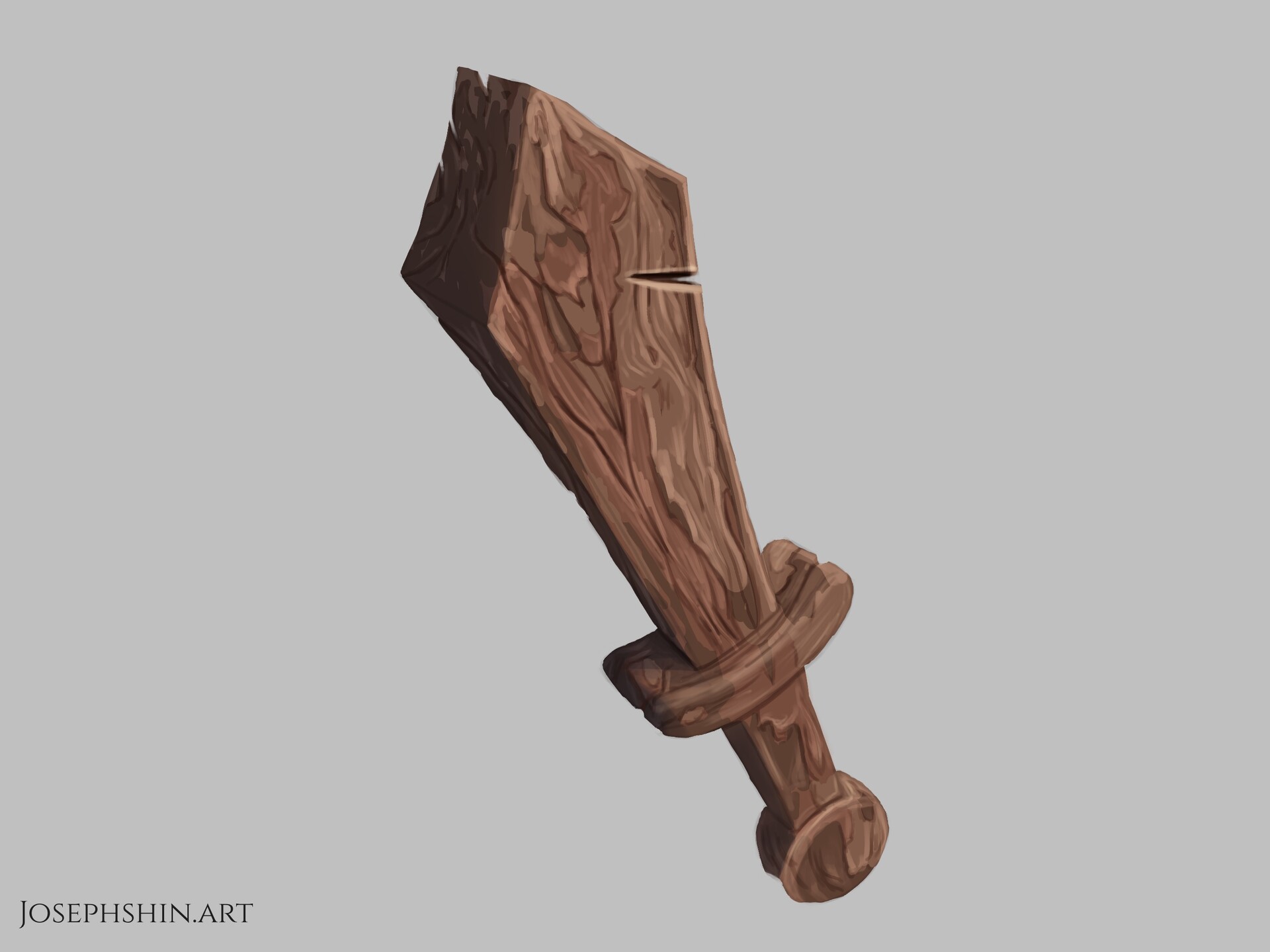 ArtStation - Wooden Sword