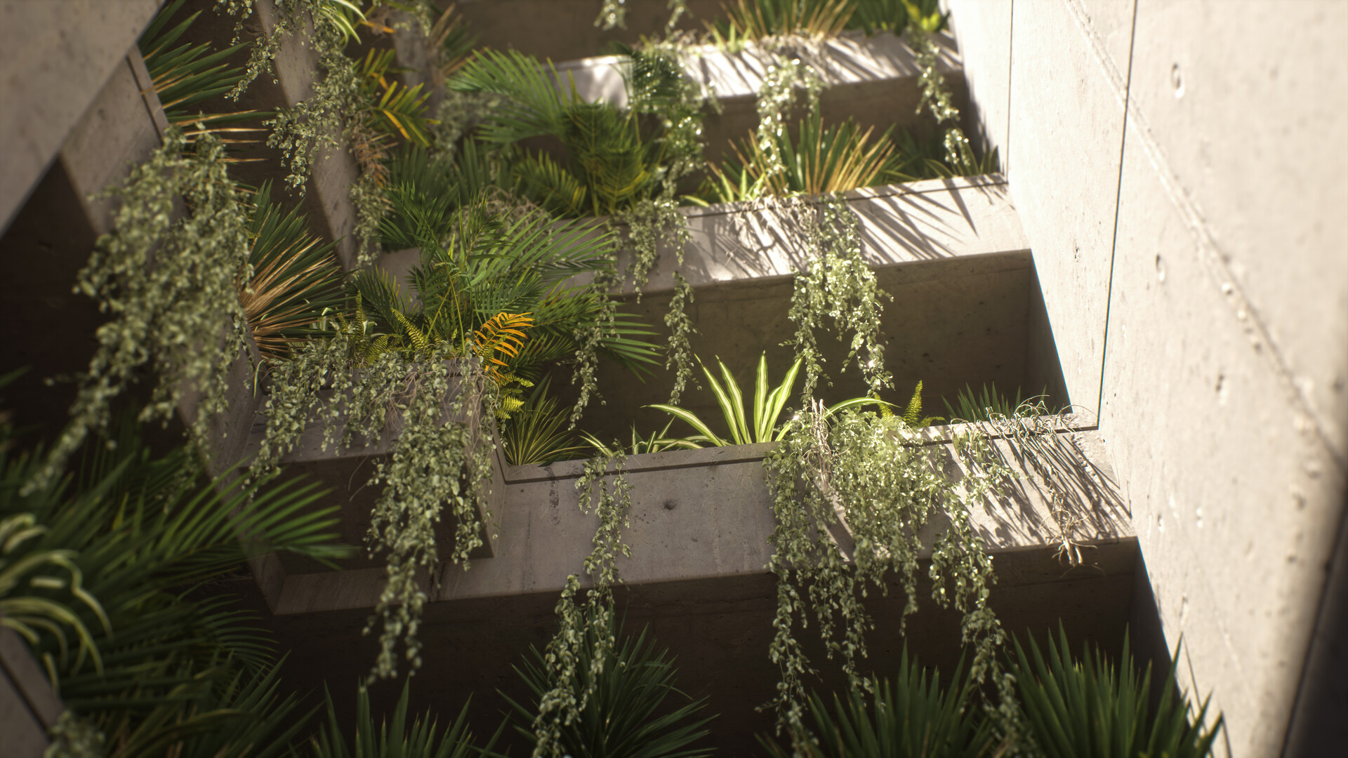 ArtStation - Eco Brutalism Overlook