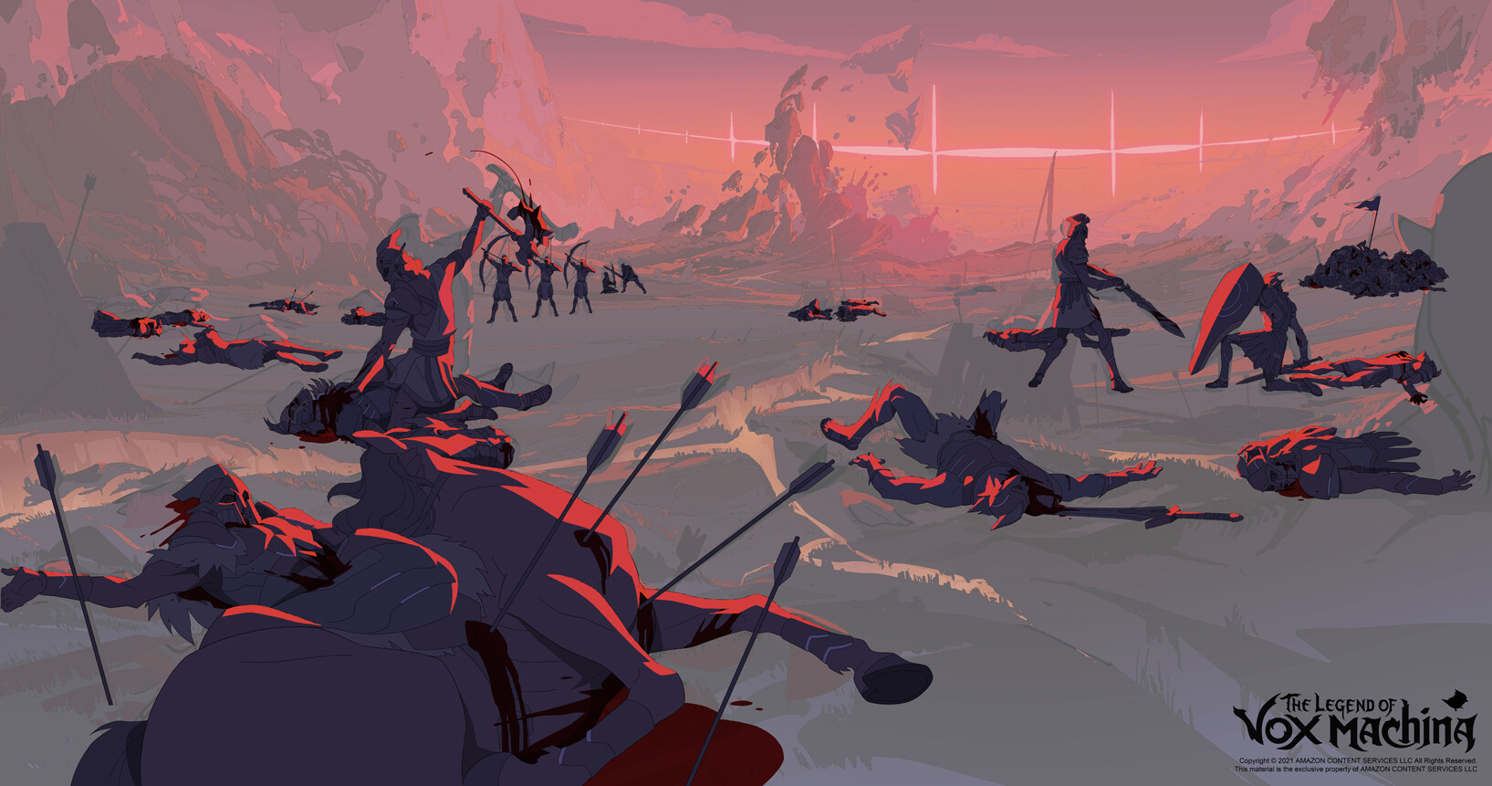 ArtStation - Crowds - The Legend of Vox Machina _Season2 (Titmouse Inc)