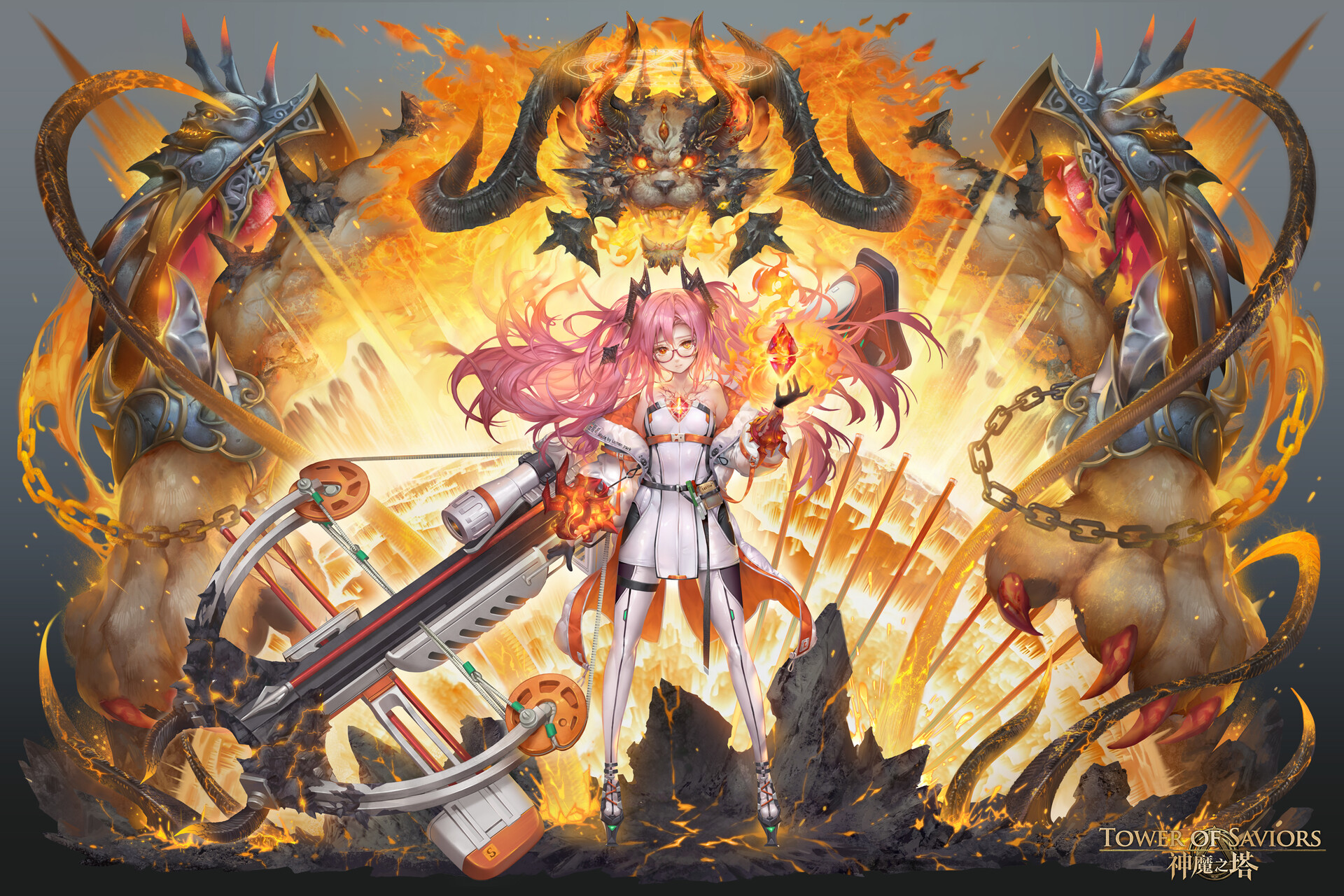 ArtStation - Tower of Saviors - Cilantro & Jabir