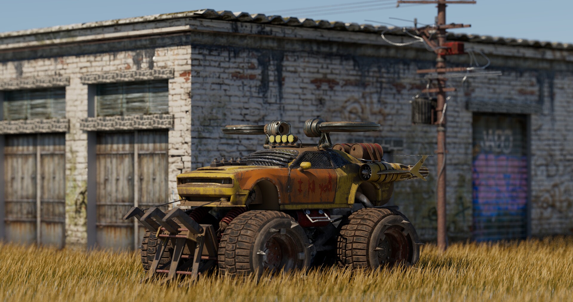 ArtStation - Concept Monster Trucks