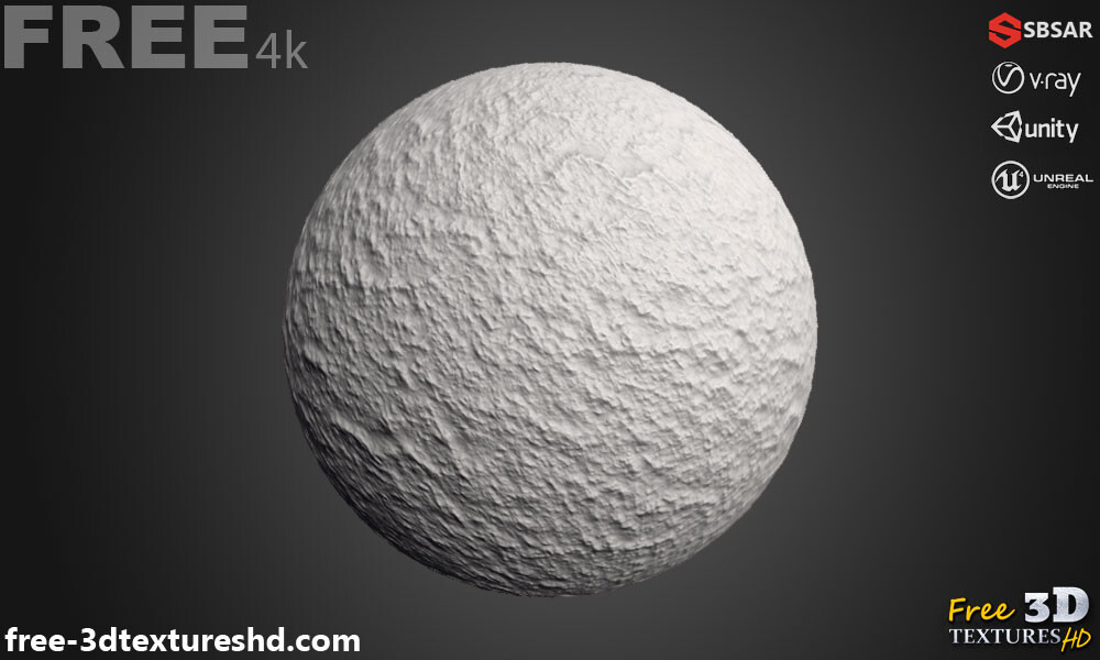 PBR Textures Free Download - Rough Plaster Wall PBR Texture and Substance Sbsar Free Download
