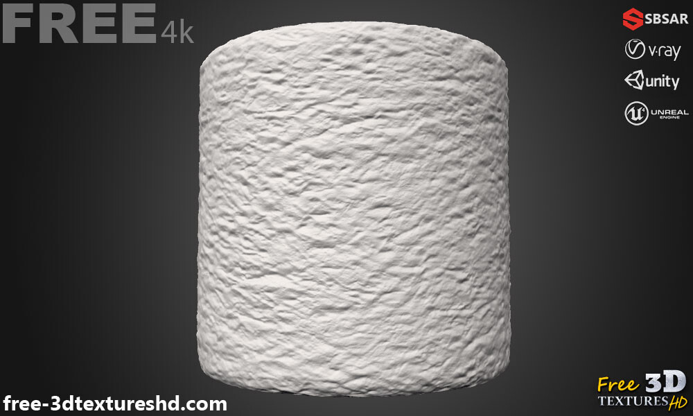 PBR Textures Free Download - Plaster Wall PBR Texture Substance Sbsar ...