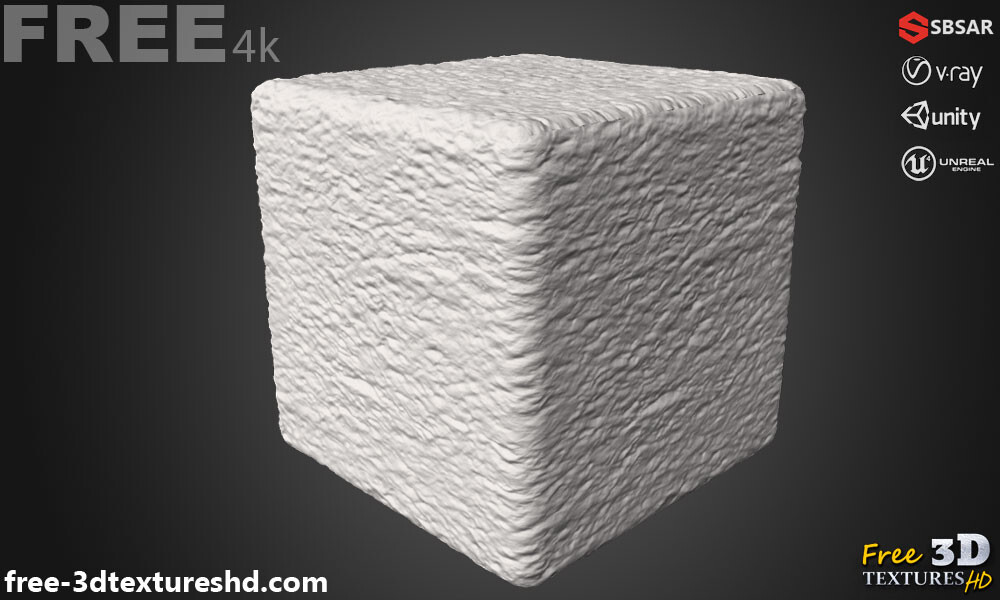PBR Textures Free Download - Plaster Wall PBR Texture Substance Sbsar ...