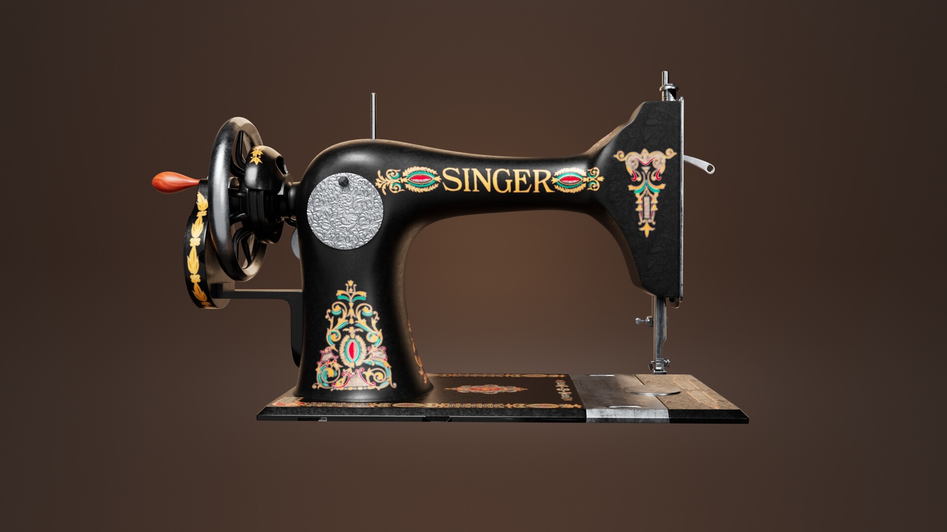 ArtStation - Singer Sewing Machine