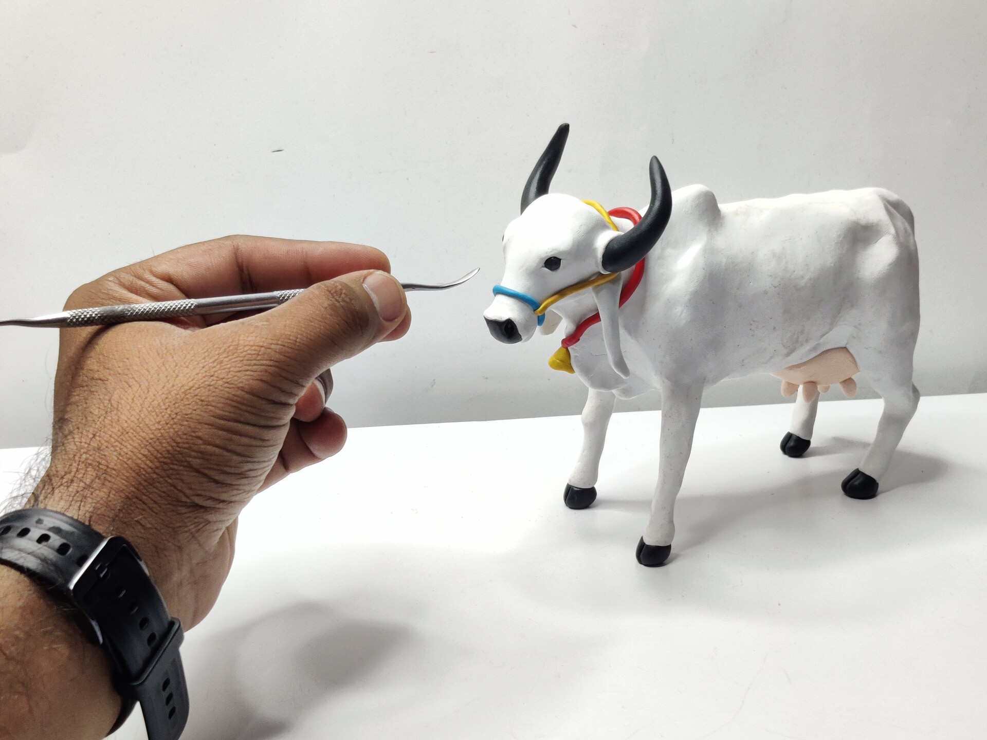 ArtStation - cow sculpture,cow model