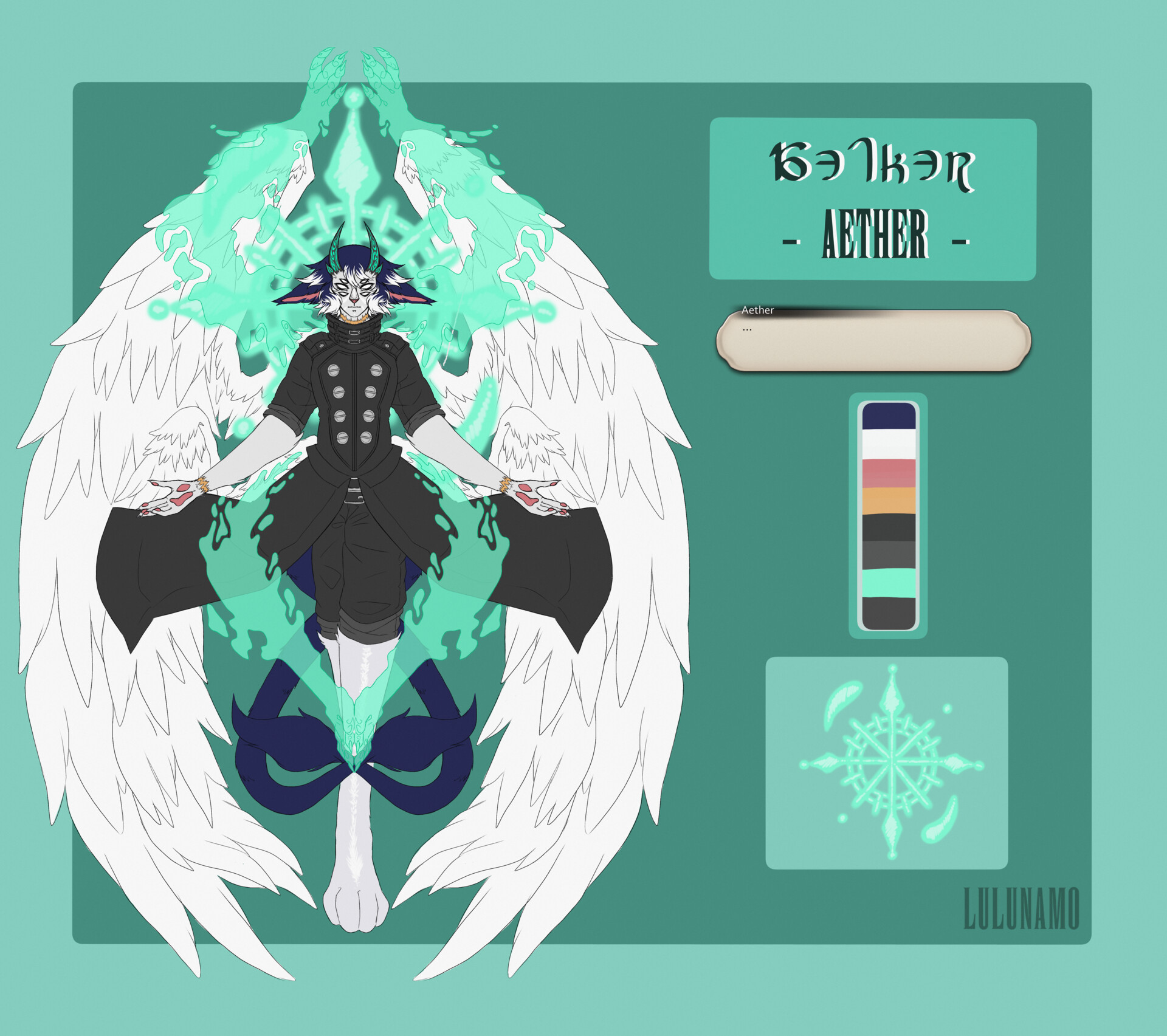 ArtStation - Naoto Yuuki [Aether] Reference Chart