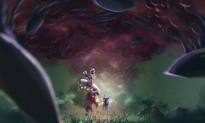 ArtStation - Color keys - Short film "Run Totti Run"