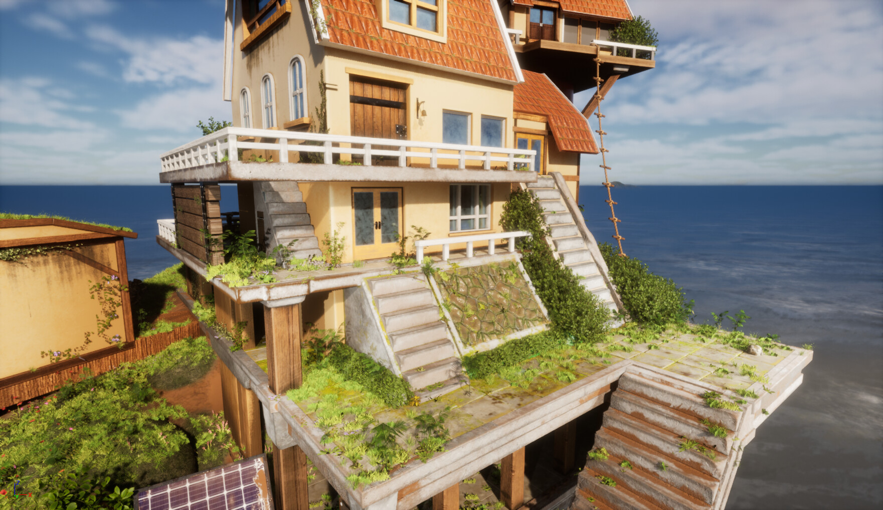Valentin Munteanu - House and Sea - 3D Study