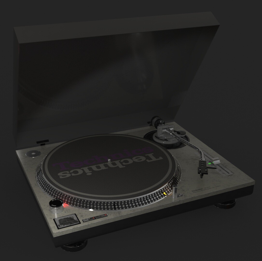 ArtStation - Technics SL-1200 MK2 turntable - Vintage
