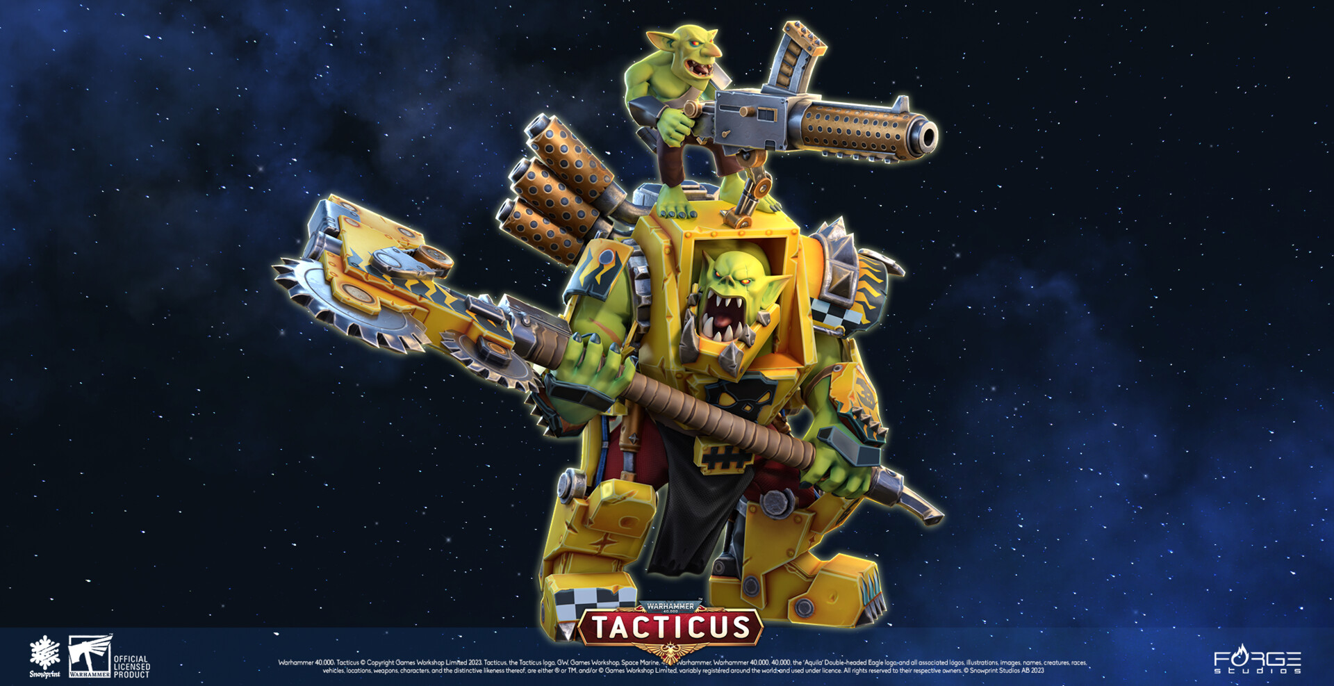 FORGE STUDIOS - Warhammer 40k: Tacticus - Gulgortz Bulldoza