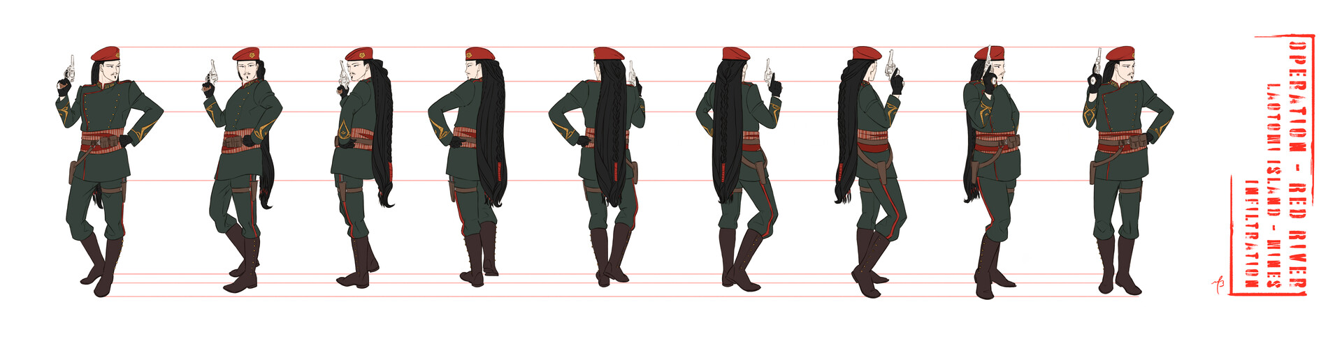 Amandine Bordera - Turn Around Operation Red River